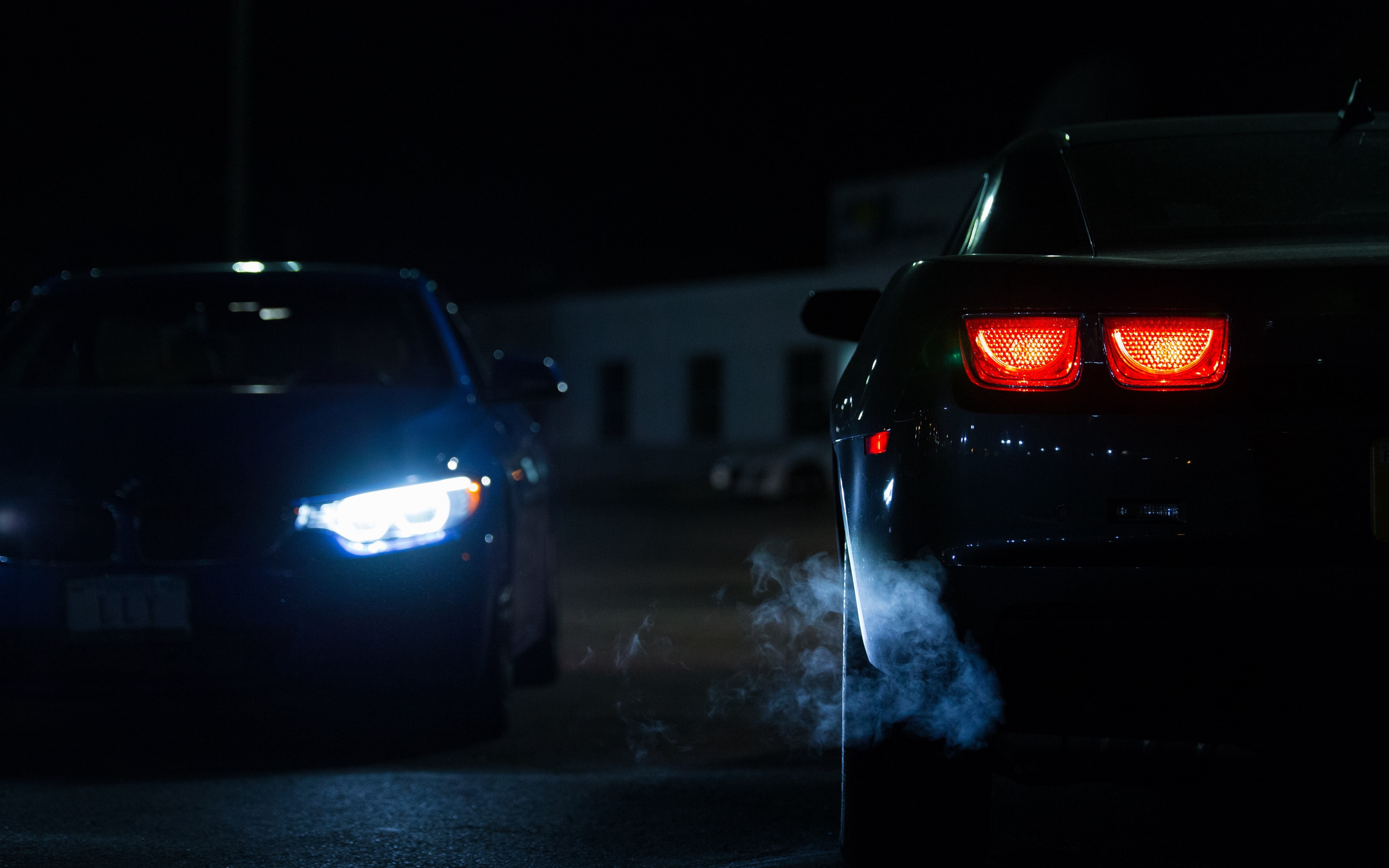 safety, car, lighting equipment, no people, light, road, 4K, night ...