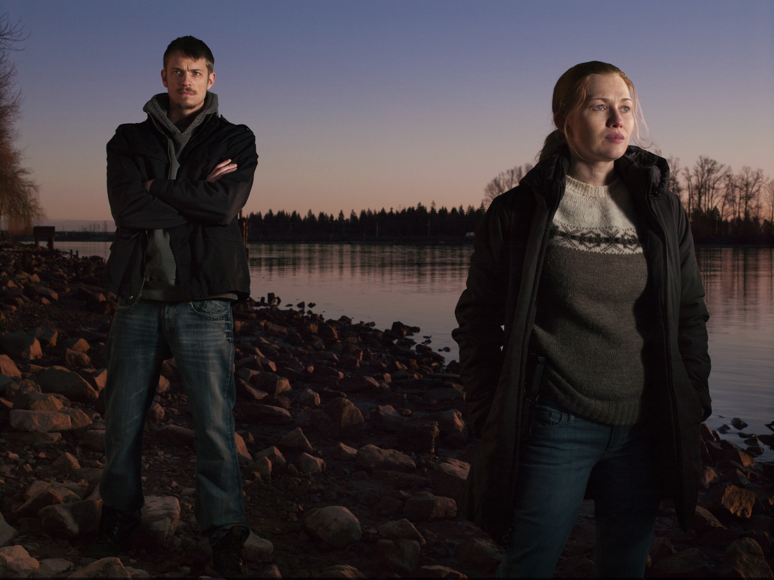 Mireille Enos And Joel Kinnaman