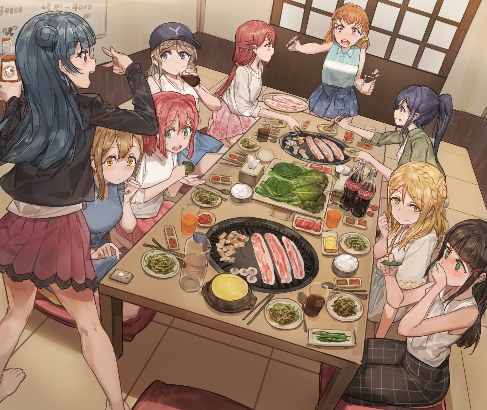 Ruby Kurosawa, Riko Sakurauchi, Yoshiko Tsushima, Dia Kurosawa, Mari ...
