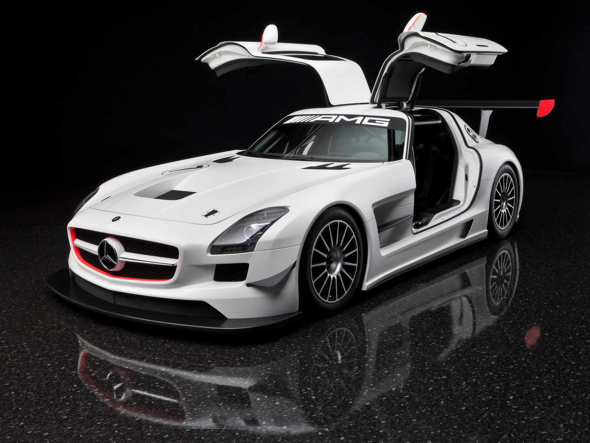 gt, cars, 1080P, benz, sls, super, mercedes, merc, amg HD Wallpaper