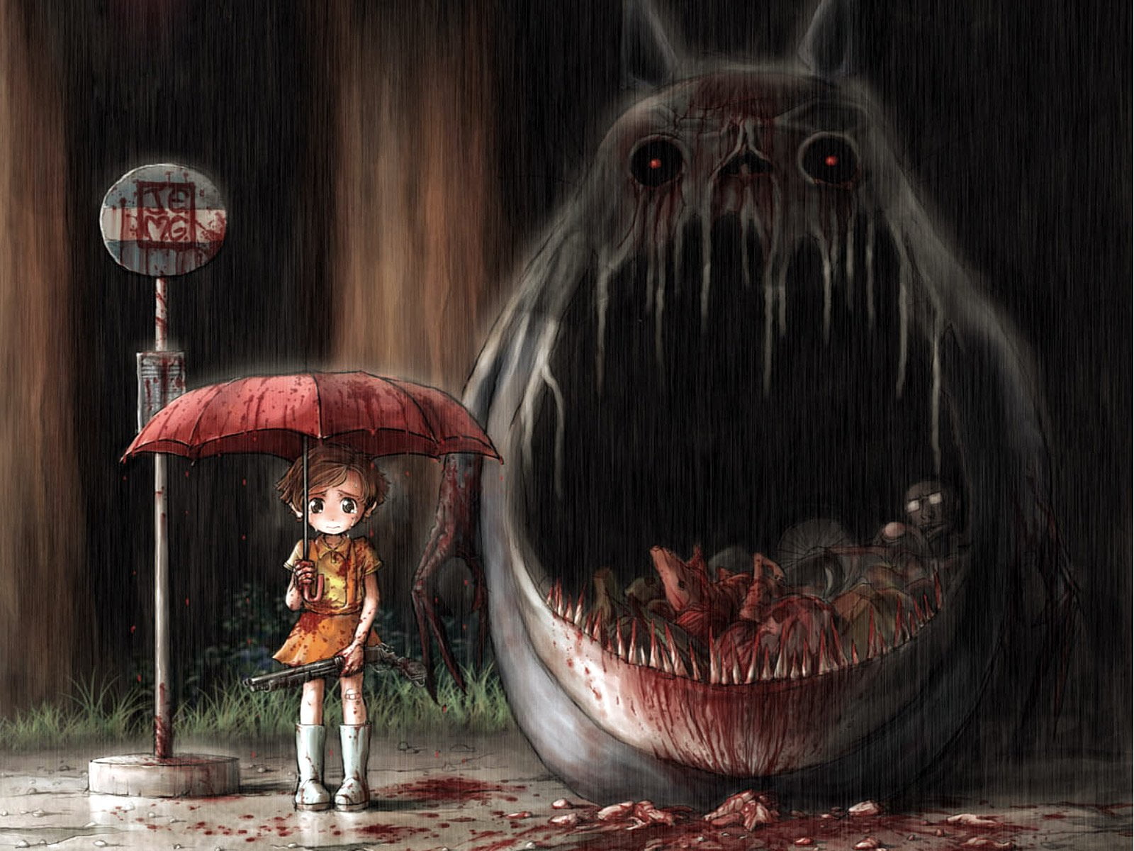 monster - fictional character, monster, creativity, mammal, My Neighbor ...