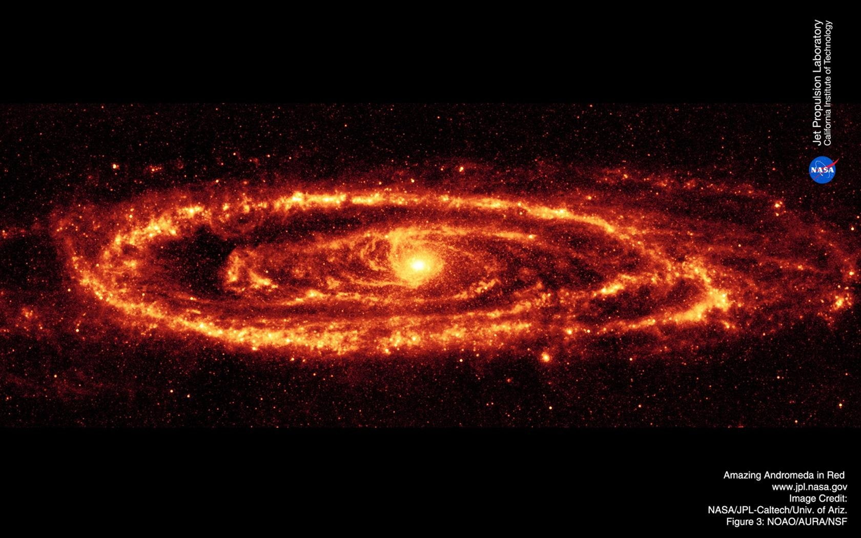 nasa, hubble, andromeda, space, galaxy, jpl, 720P HD Wallpaper