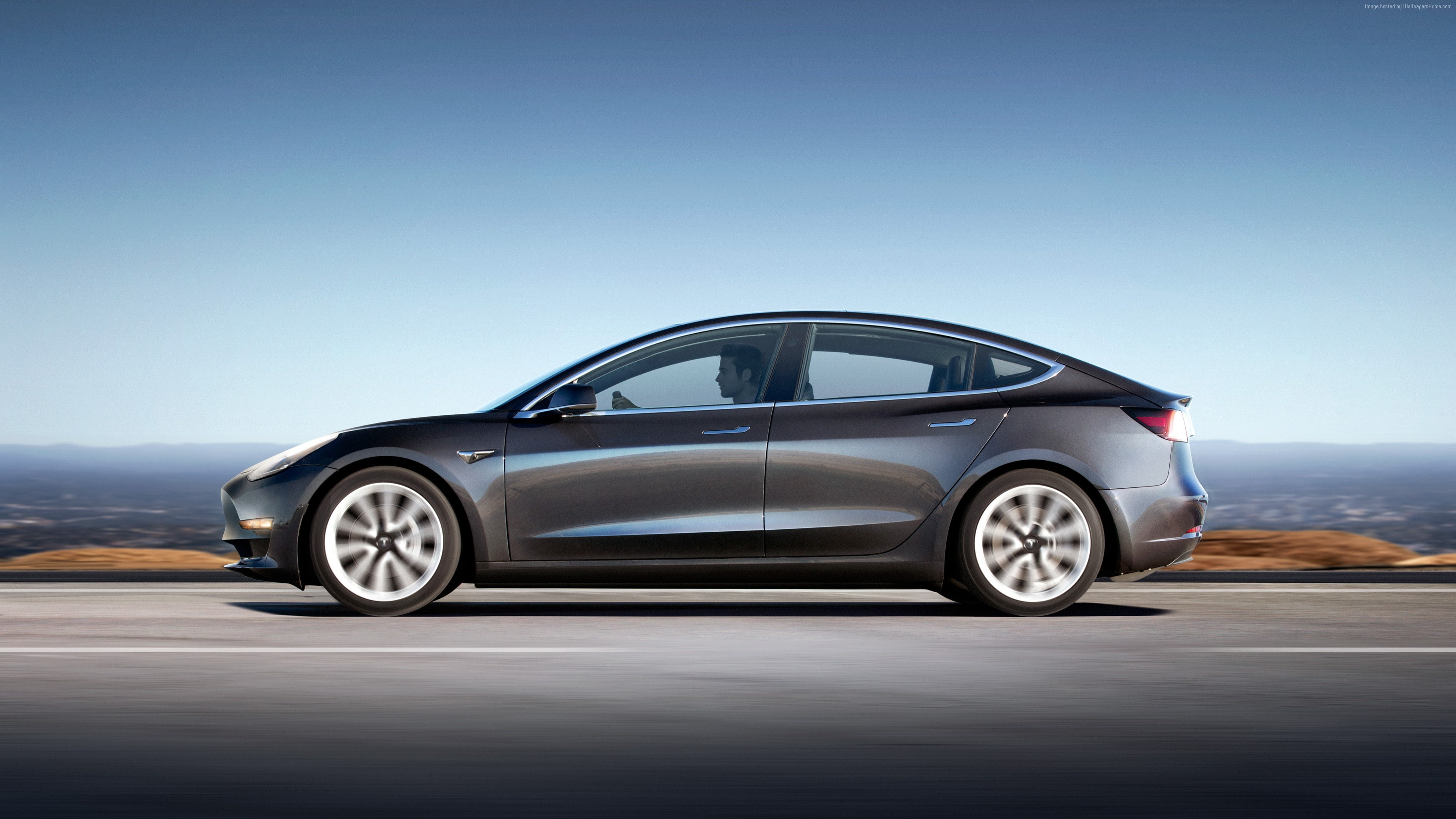 Tesla Model S, electric car, 4K, 4K HD Wallpaper