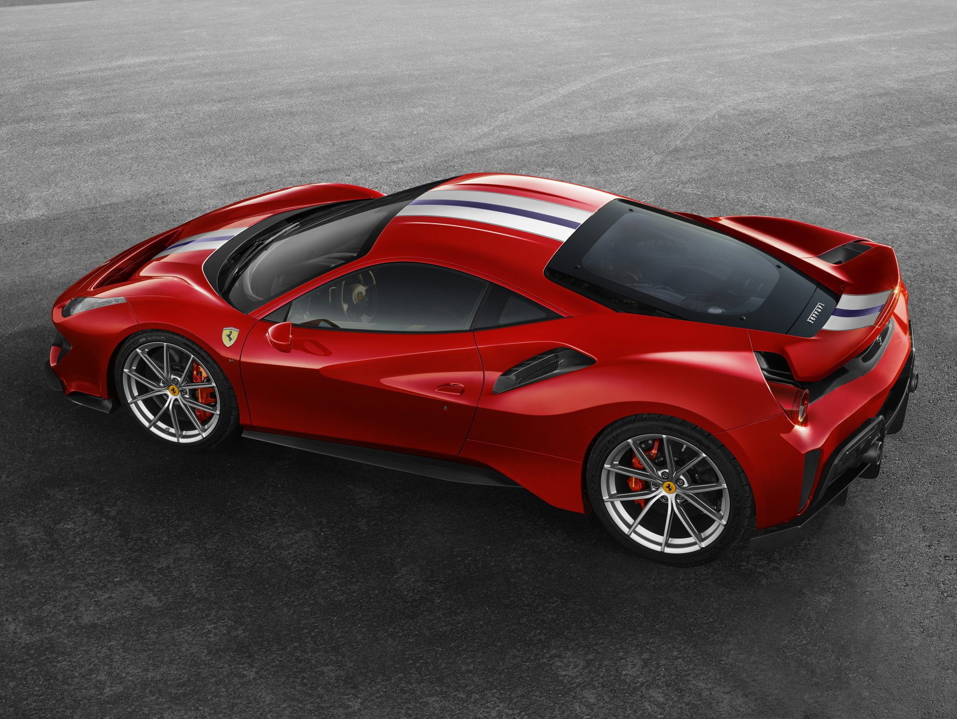 Ferrari 488 Pista, Sport Car, Ferrari, Supercar, Red Car, Car, Vehicle ...