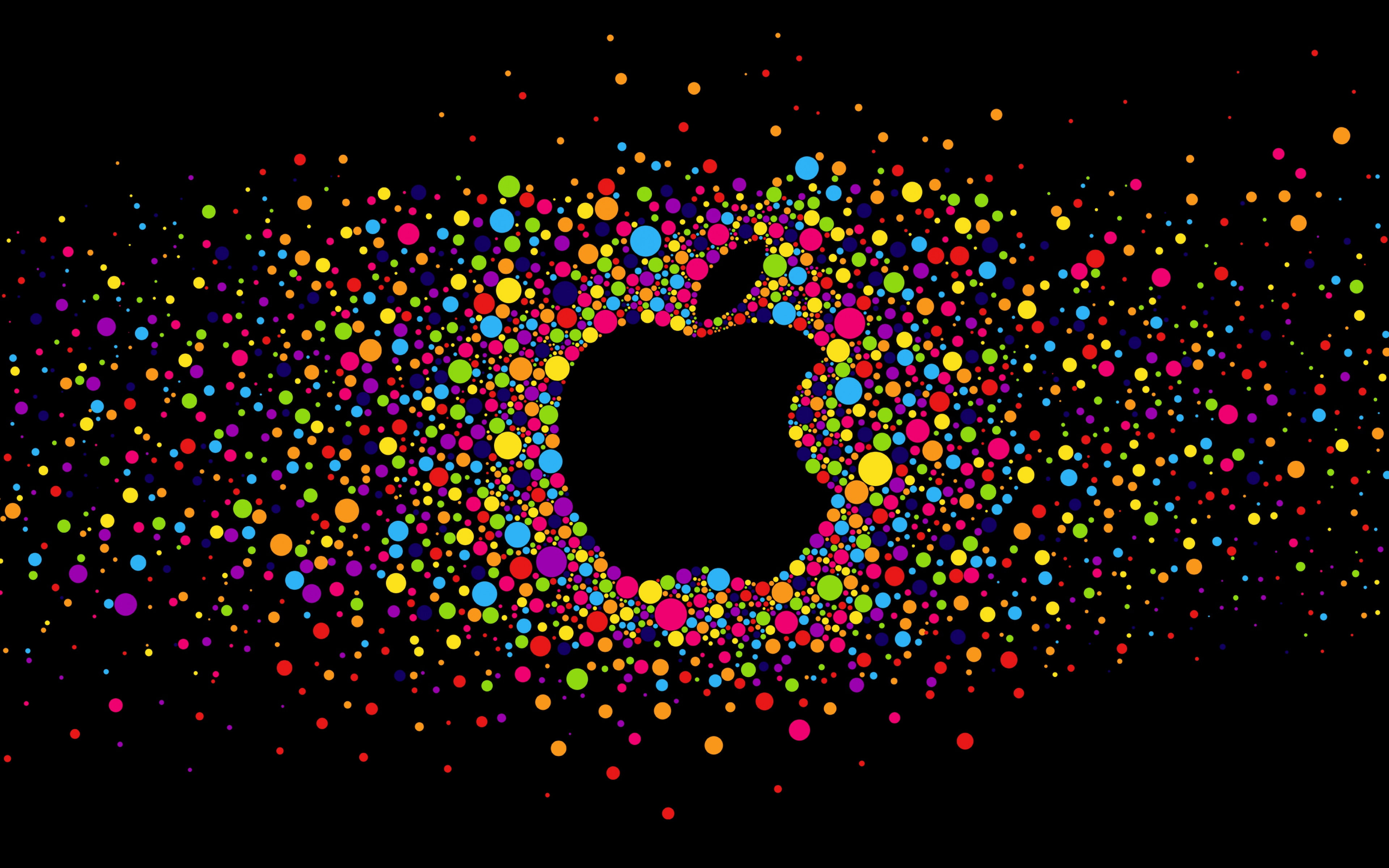 logo backgrounds, Colorful, download 3840x2400 apple, bright, 4K ...