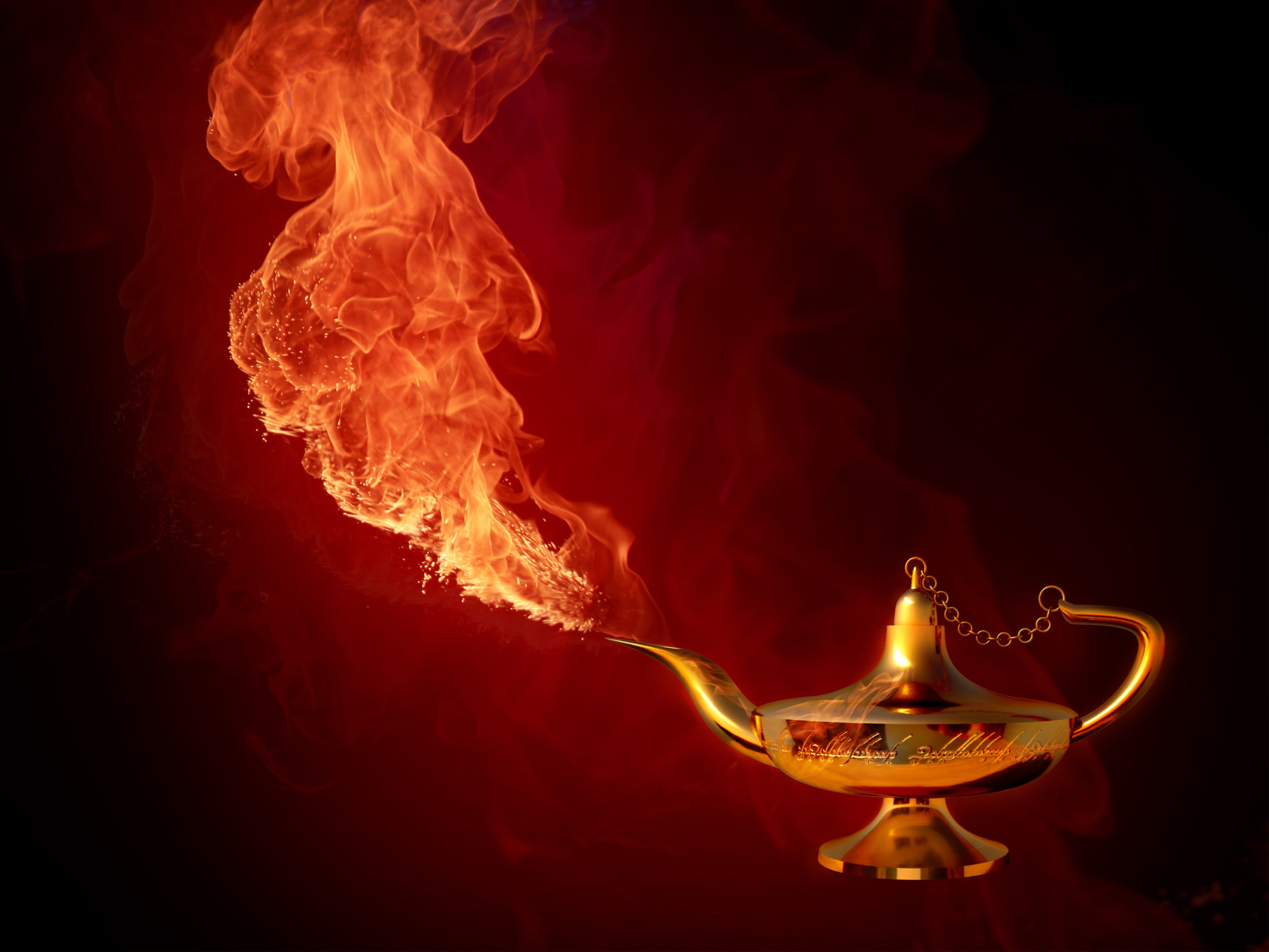 2K, from, fire, genie HD Wallpaper