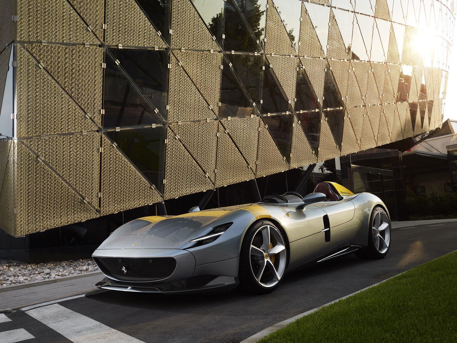 720P, monza, ferrari, sp, car HD Wallpaper