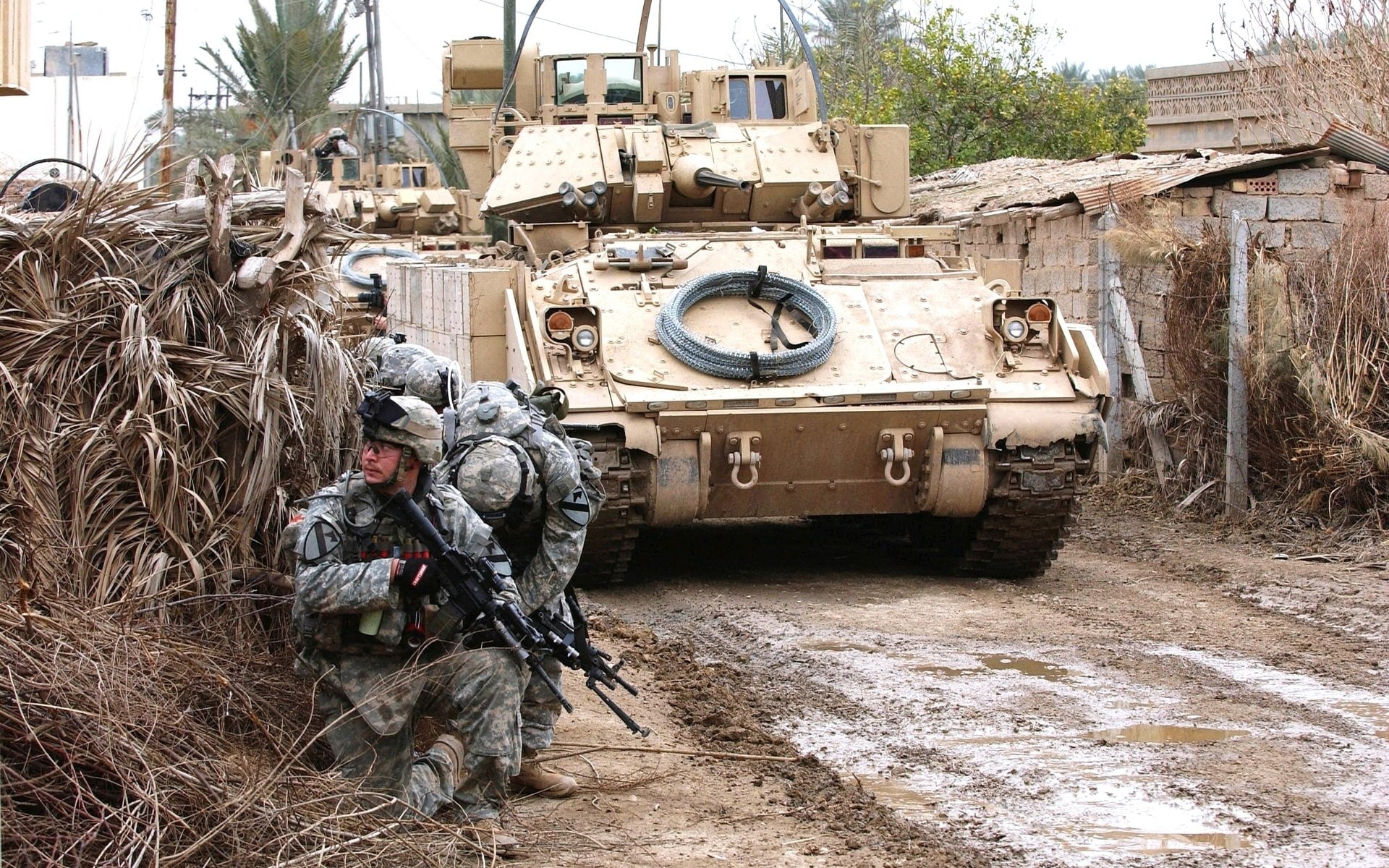 Wallpaper ID: 1594611 / vehicle, transport, bradley, apc, weapon ...