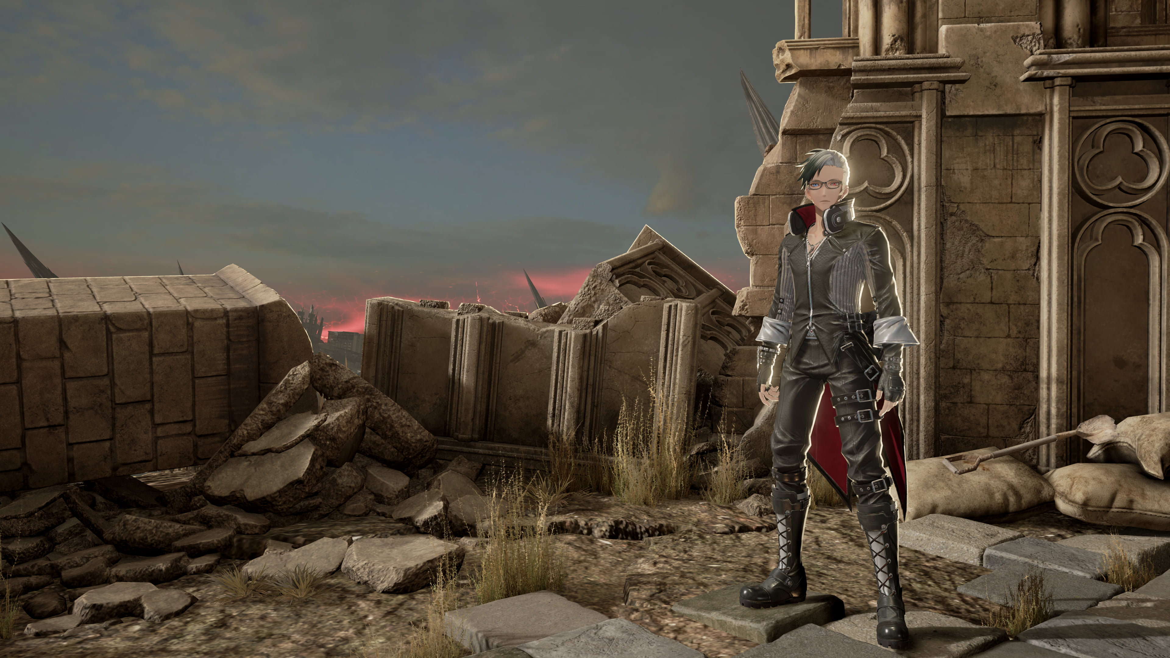 ruins, 4K, Code Vein, the game, the city HD Wallpaper