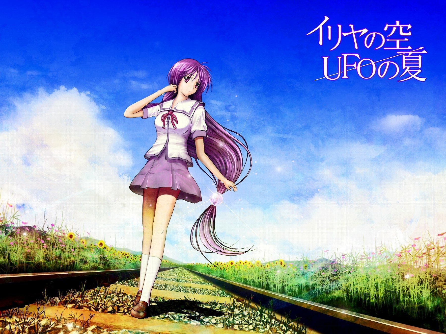 Kana Iriya, 1080P, Akiho Sudou, Yuuko Asaba, Anime, UFO no Natsu, Iriya ...