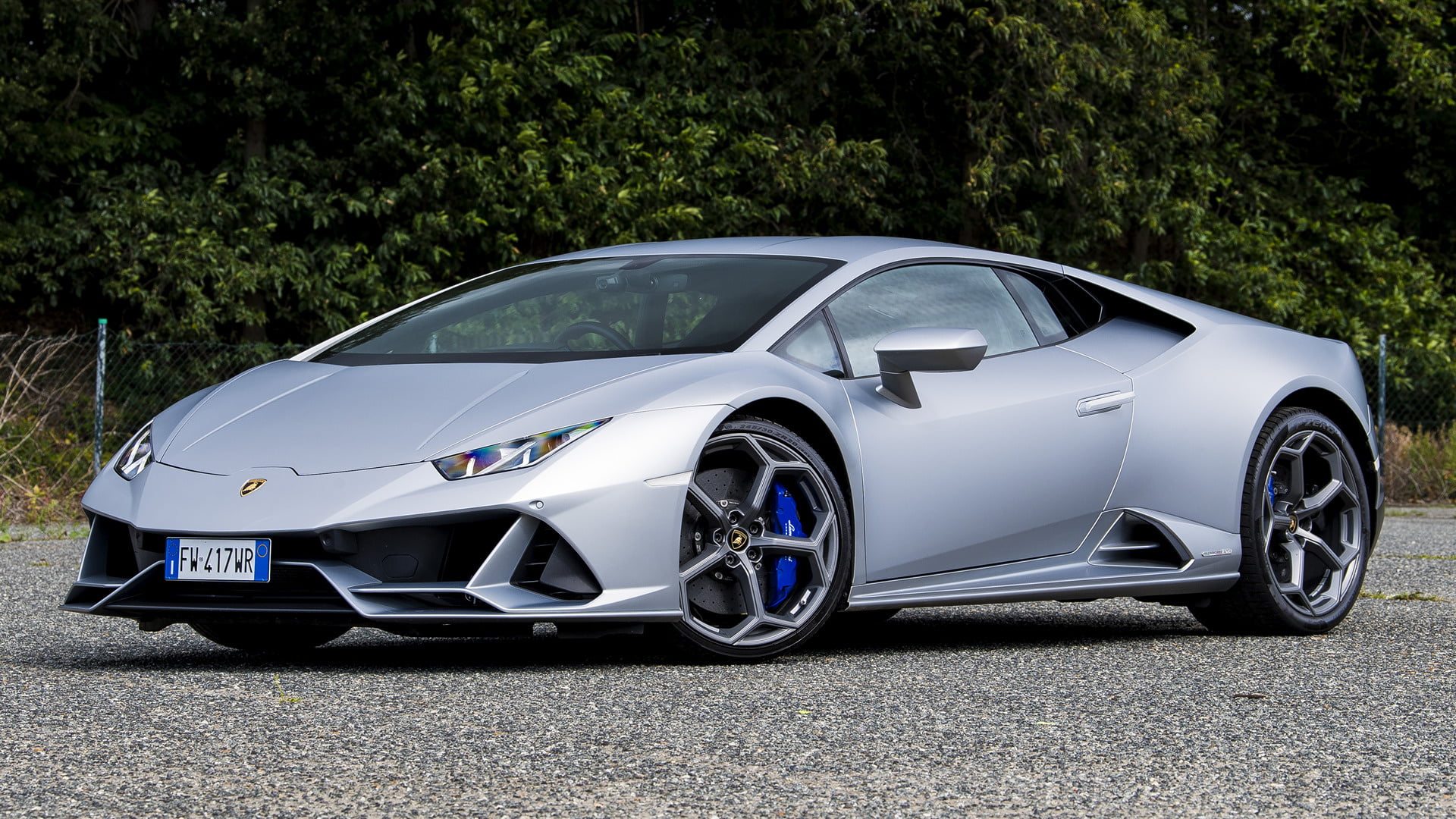 1080P, Silver Car, Lamborghini Huracan Evo, Coupé, Car, Sport Car ...