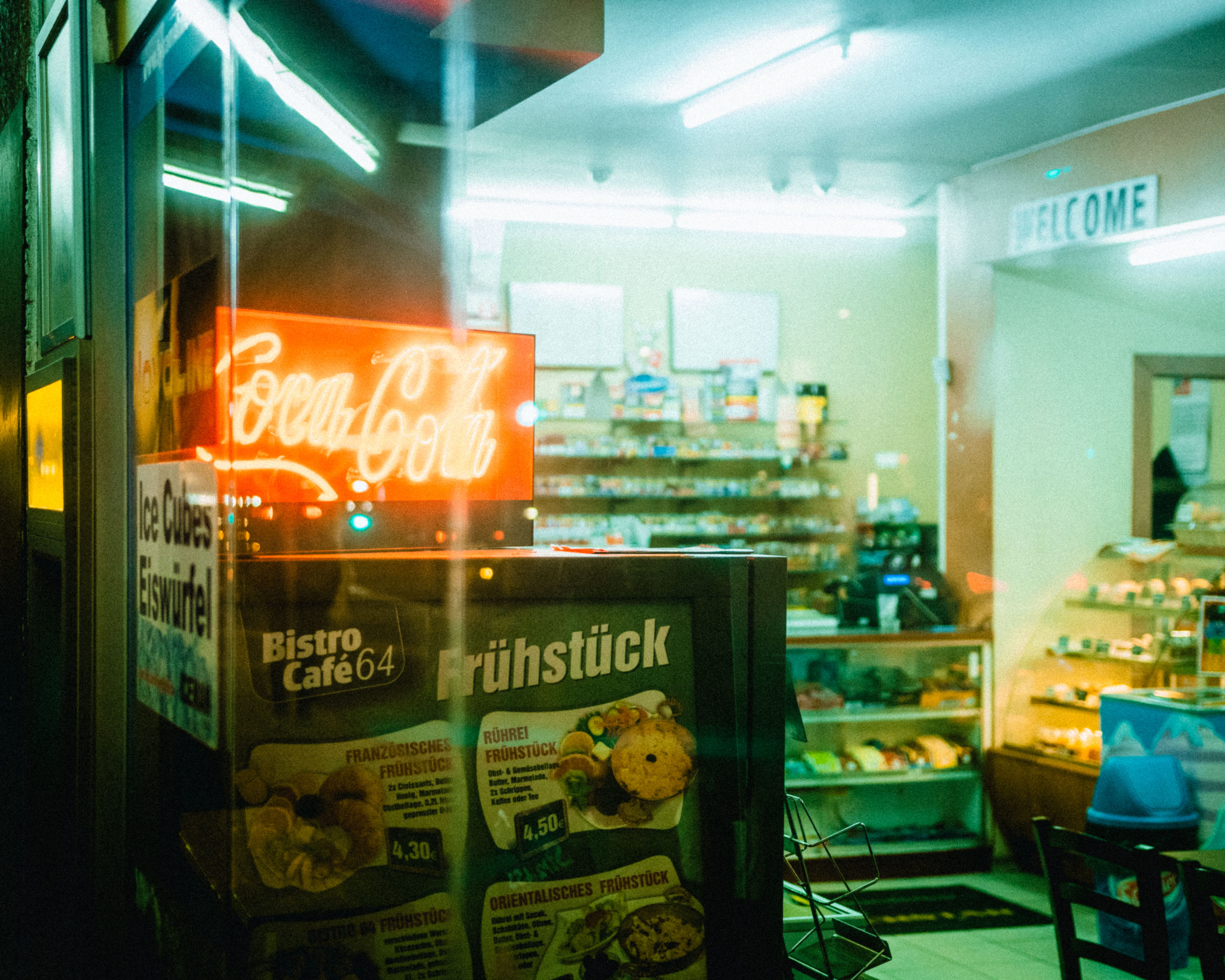 retail, meal, no people, supermarket, shop, cafeteria, 4K ...