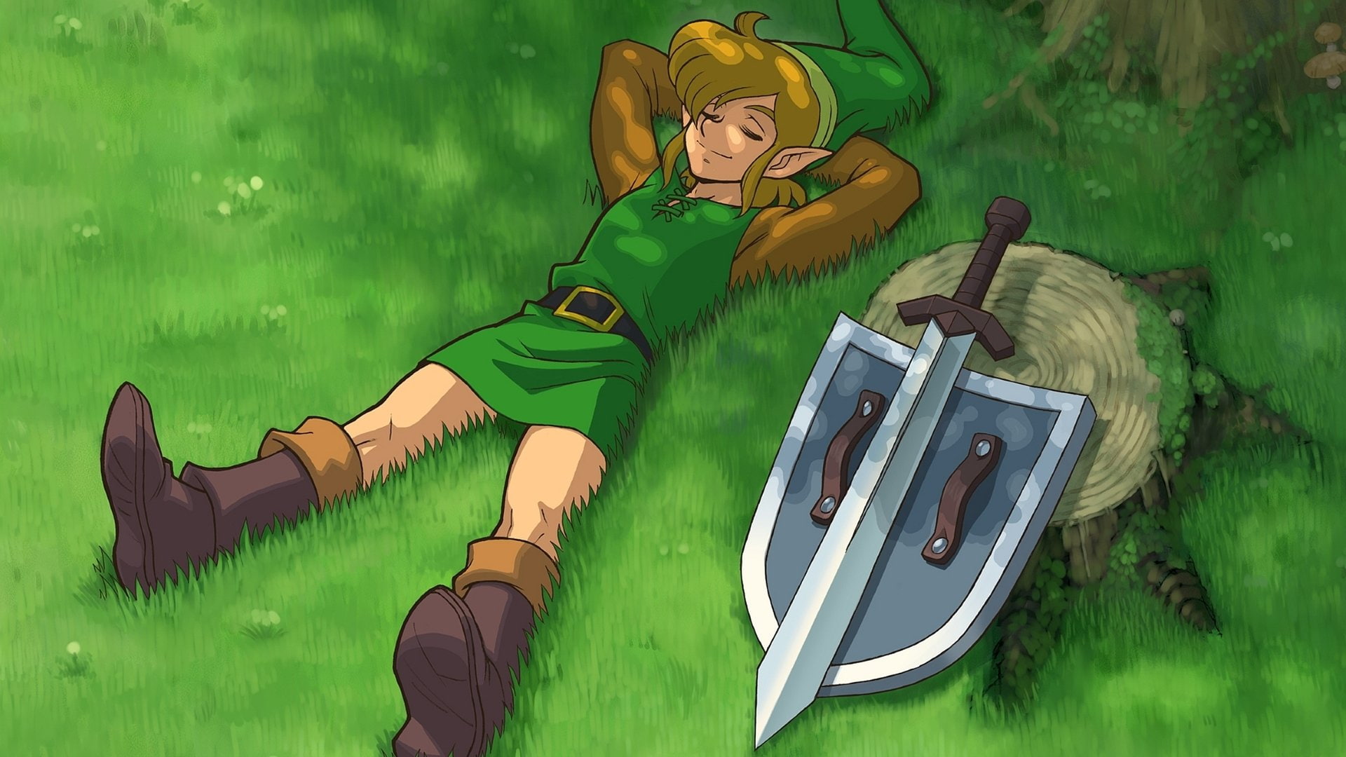 1080P, The Legend of Zelda: A Link to the Past, Zelda HD Wallpaper