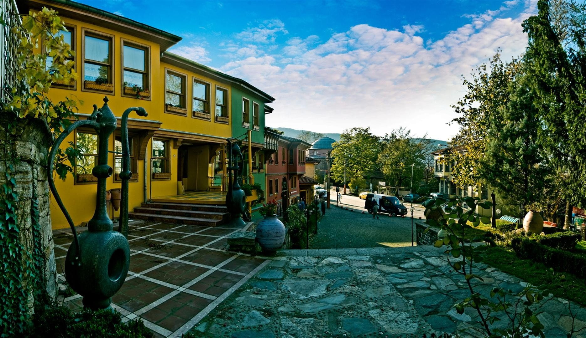 seat, sky, building exterior, outdoors, mode of transportation, turkey ...