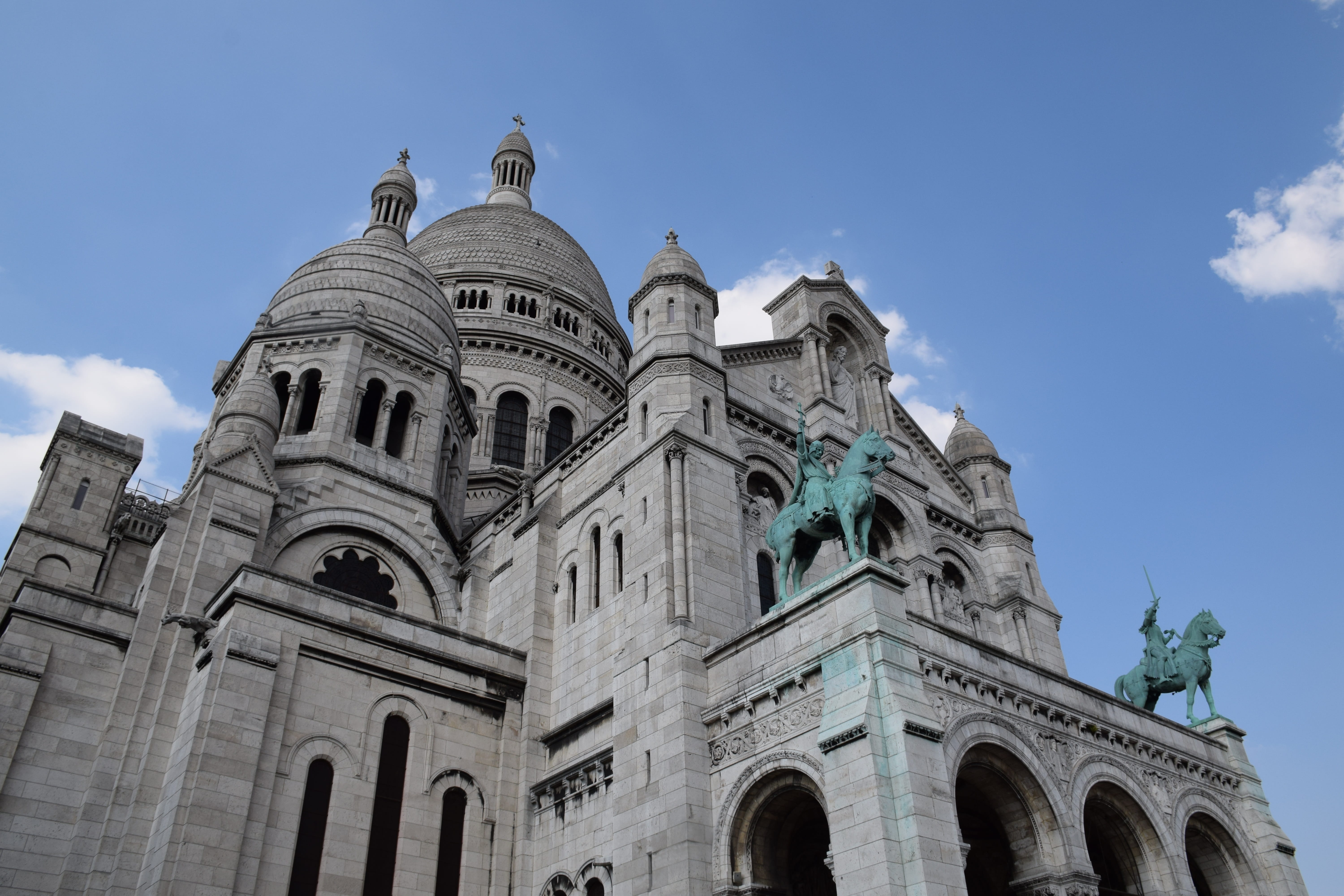 building exterior, built structure, travel, cathedral, cœur, place of ...