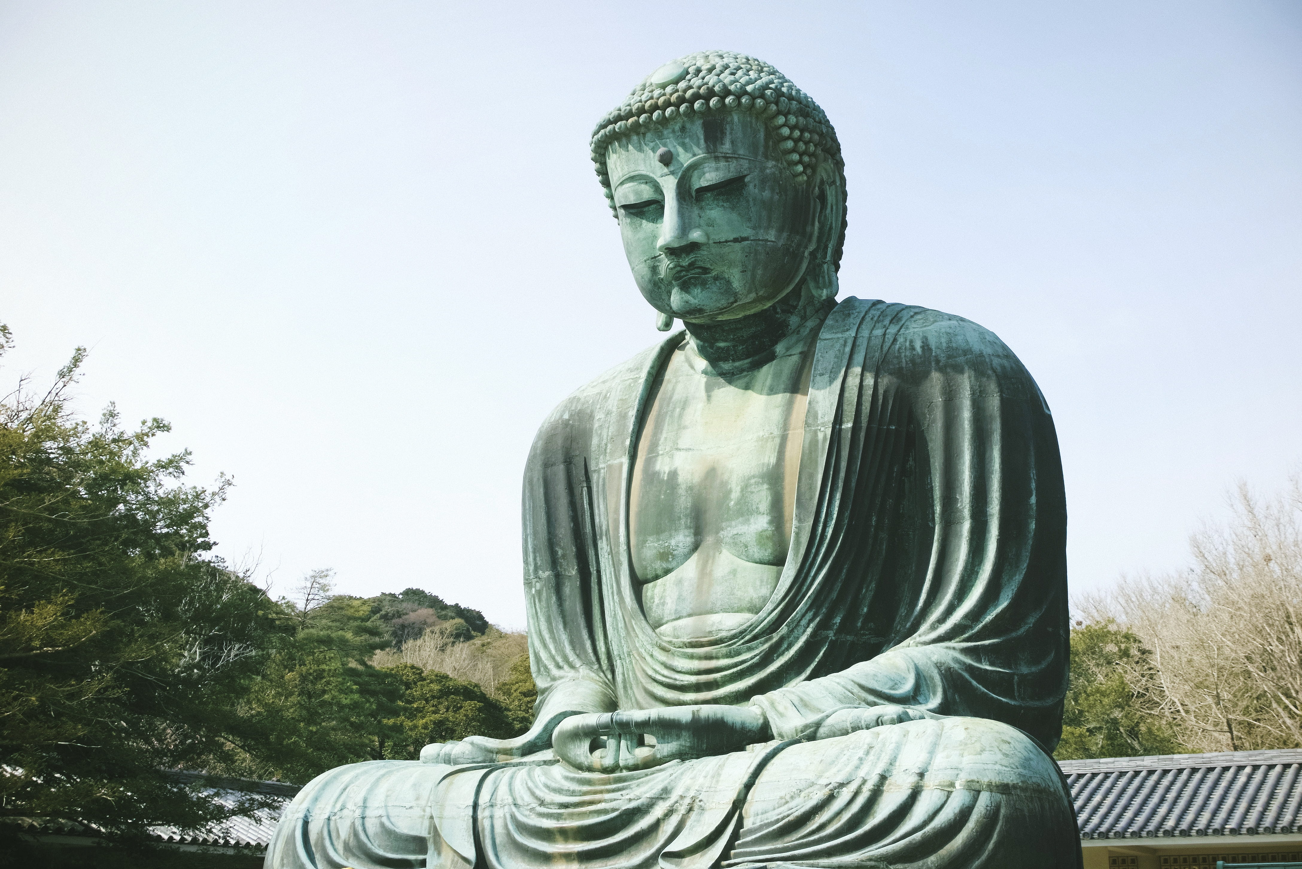 Sky, Day, Human Representation, Craft, Buddha, Sculpture, Kōtoku-In ...