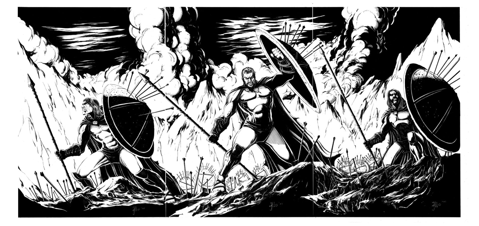 300 (Movie), 300, Comics, 1080P, Comic, Spartan HD Wallpaper