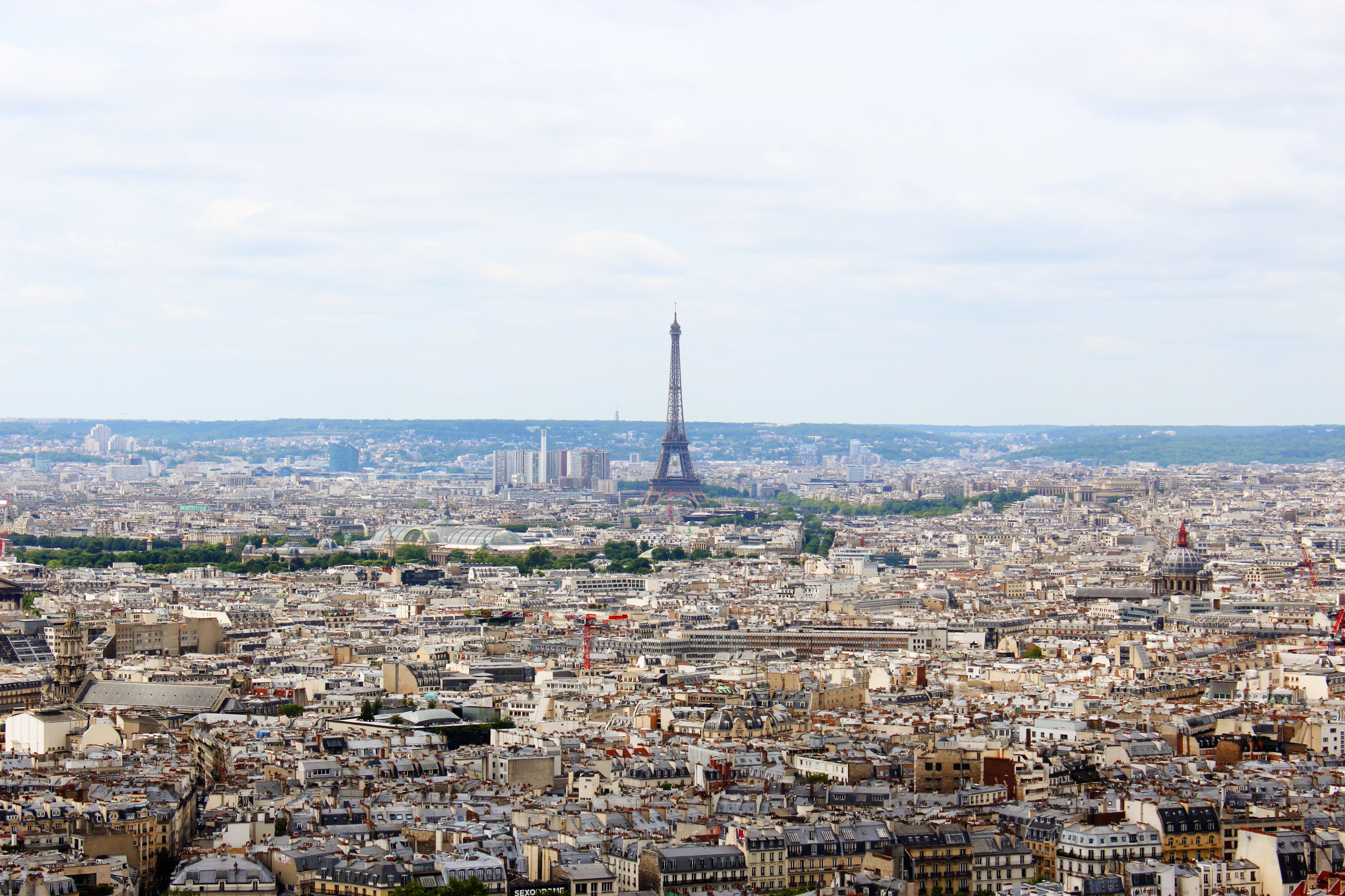 outdoors, france, skyscraper, tower, history, 5K, day, travel, building ...