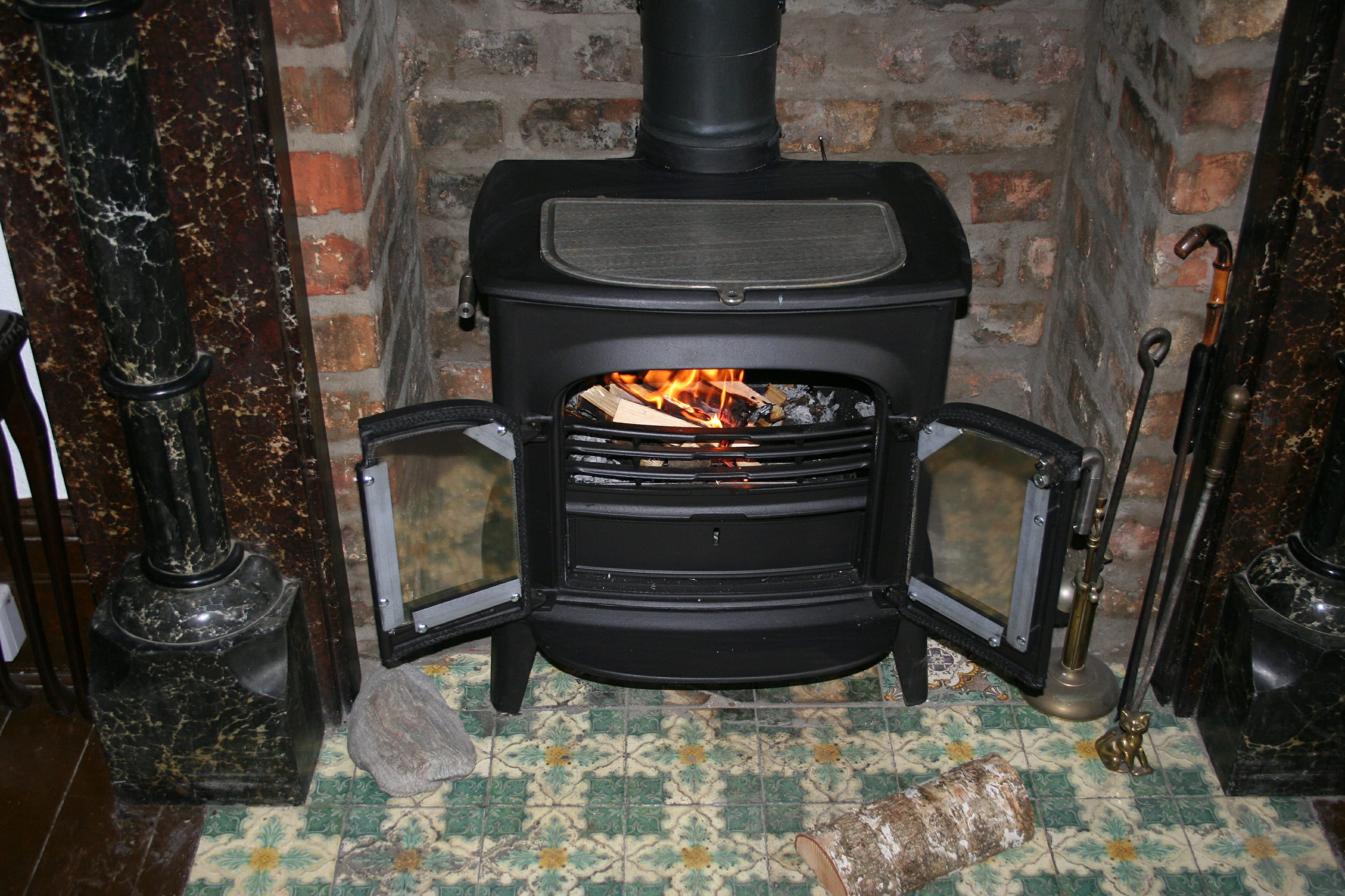 firewood, burning, wood - material, red, marble, log, food and drink ...