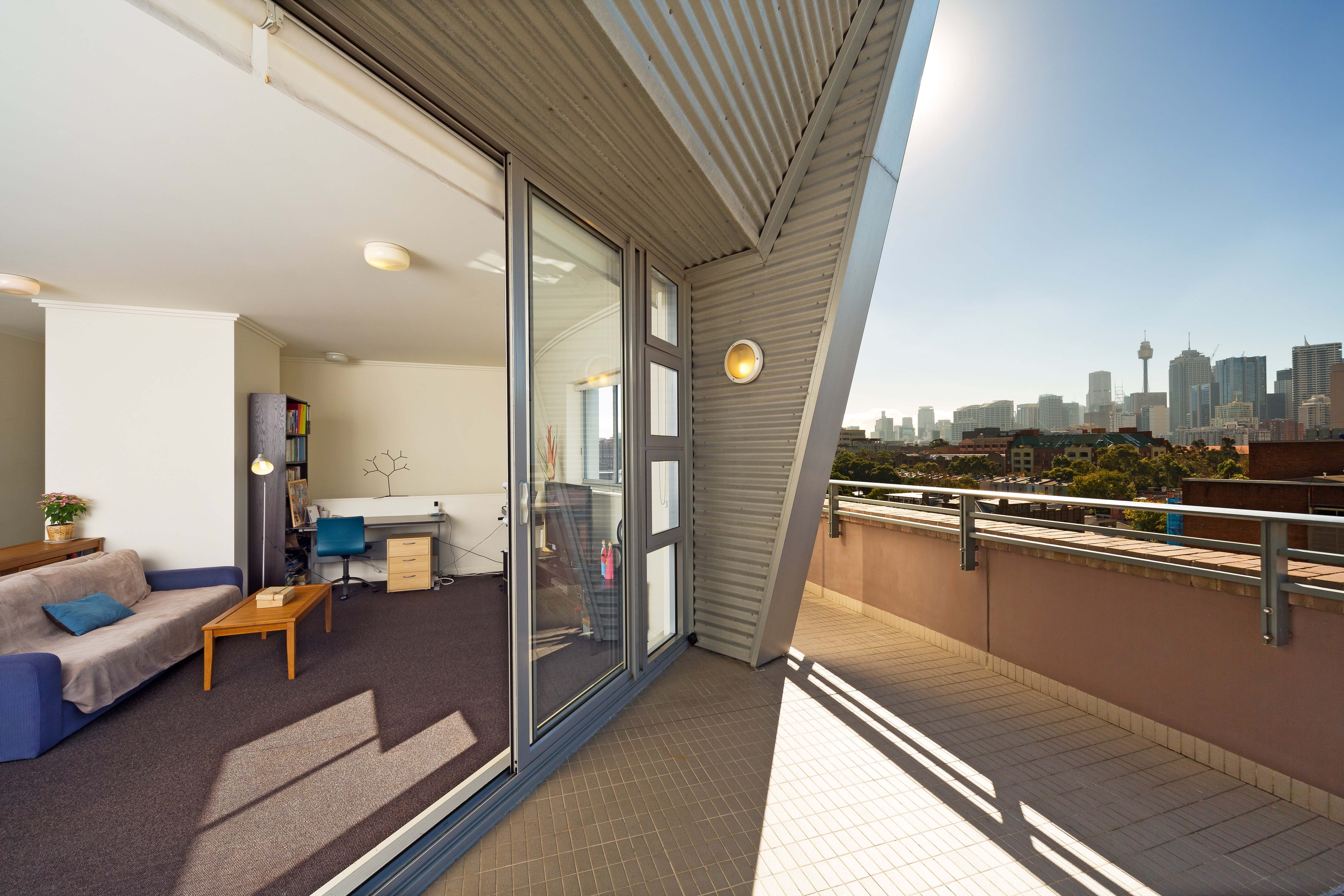 design, the city, balcony, duplex apartment, interior, living space, 5K ...