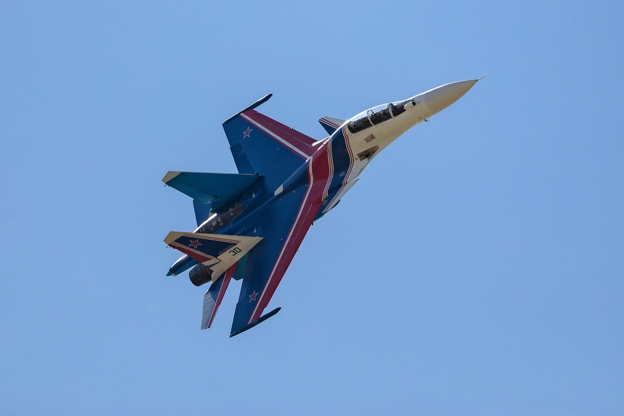 " Russian Knights", Su-30CM, multi-role fighter, Su-30SM, 1080P ...