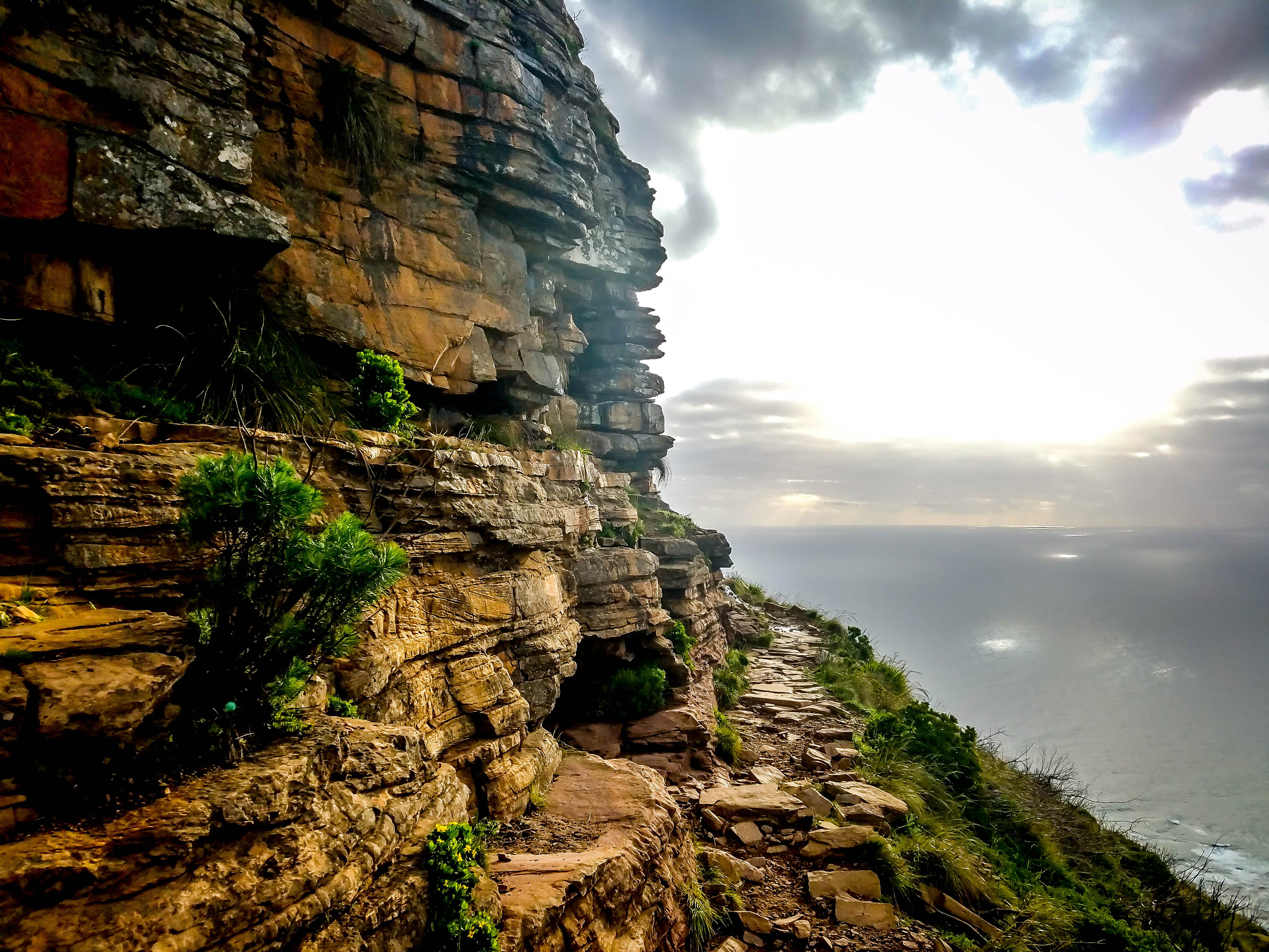outdoors, sky, cliff, solid, 4K, cloud - sky, south africa, no people ...