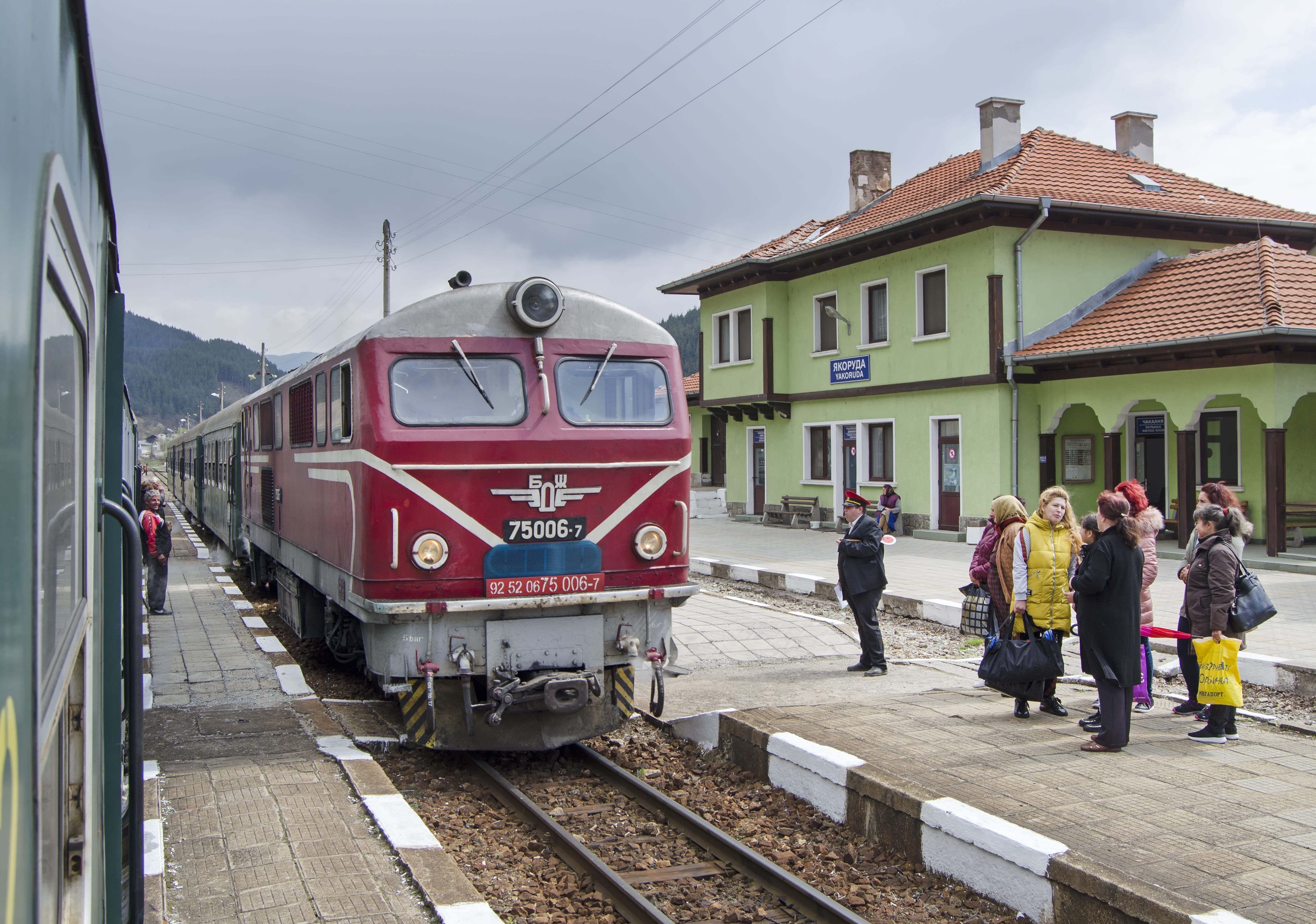 transportation, bulgaria, public transportation, railroad track, train ...