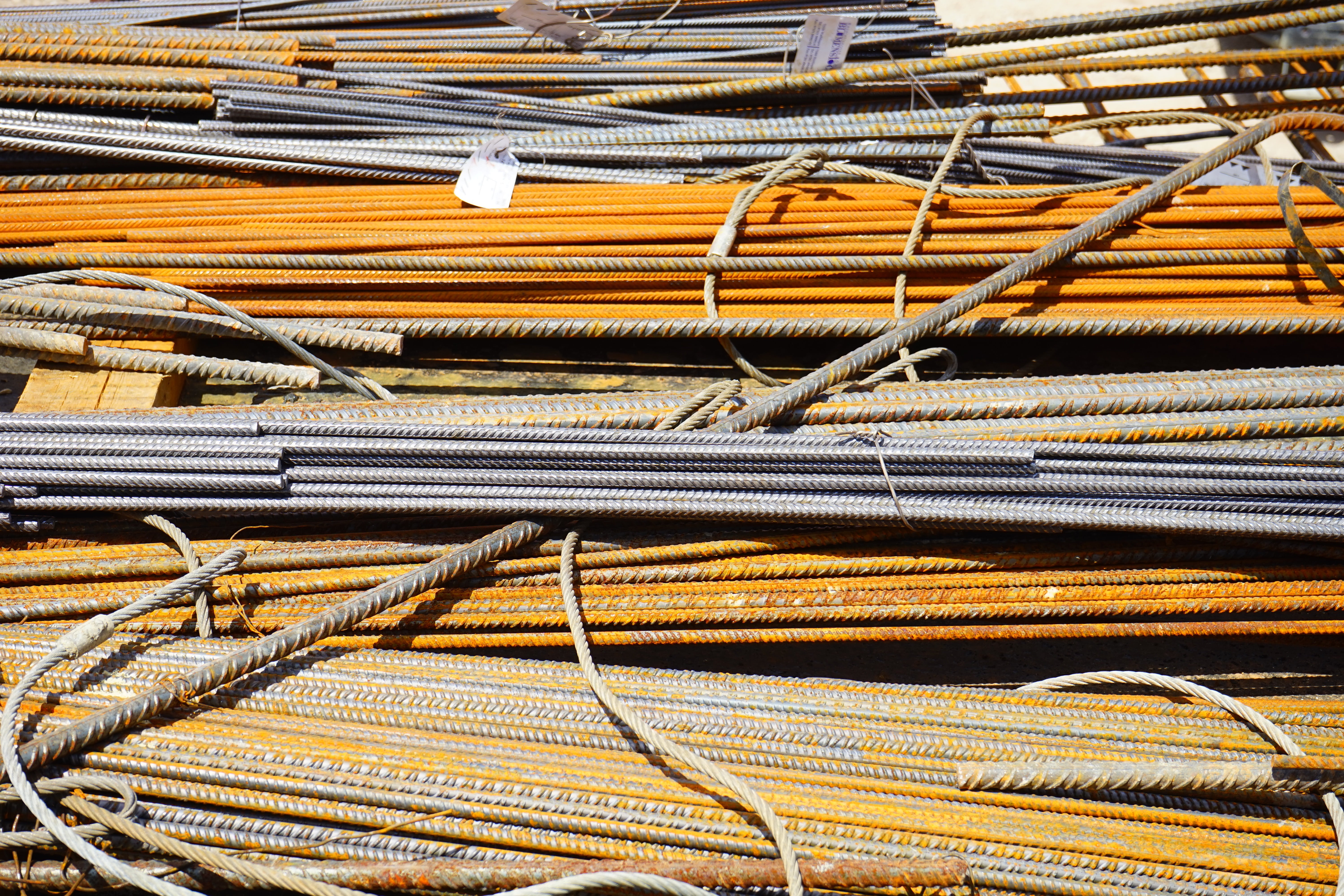 rod, day, metal, yellow, close, connection, steel, still life, large ...