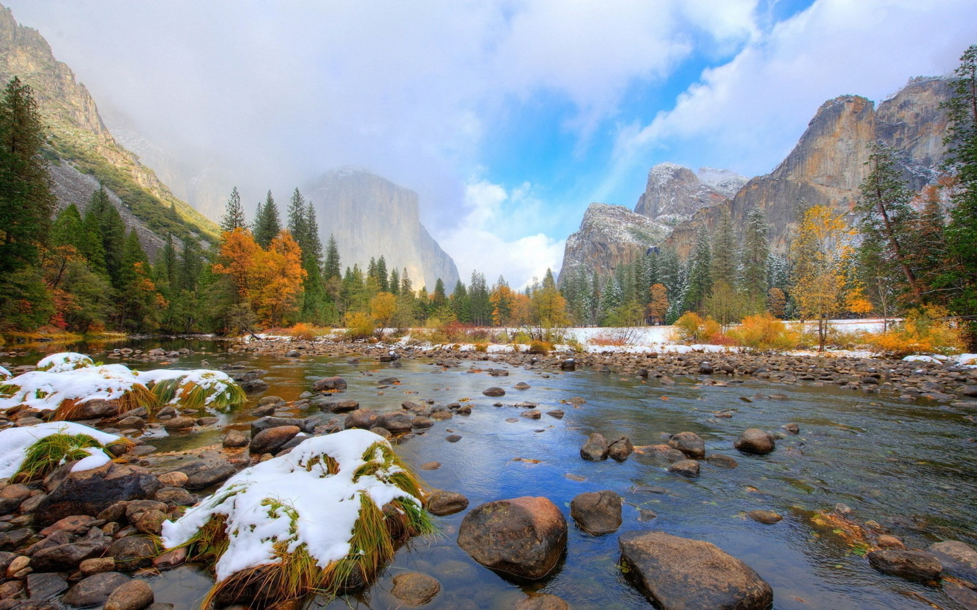mountain, non-urban scene, reflection, plant, scenics - nature ...