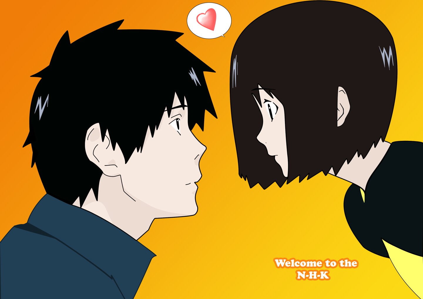 Welcome To The N.H.K., Misaki Nakahara, Anime, 1080P, Tatsuhiro Satou ...