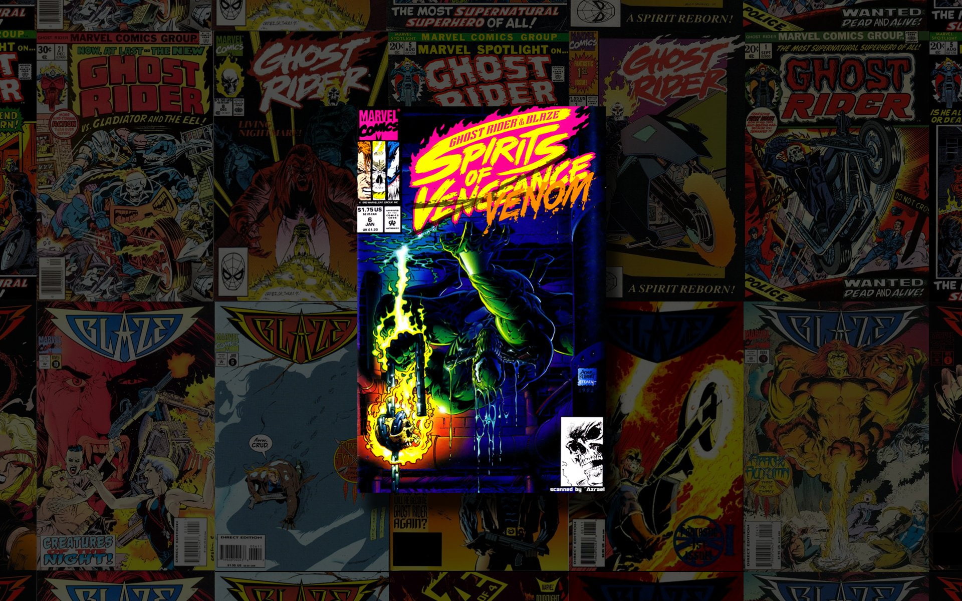 1080P, ghost, comics, hd, rider HD Wallpaper