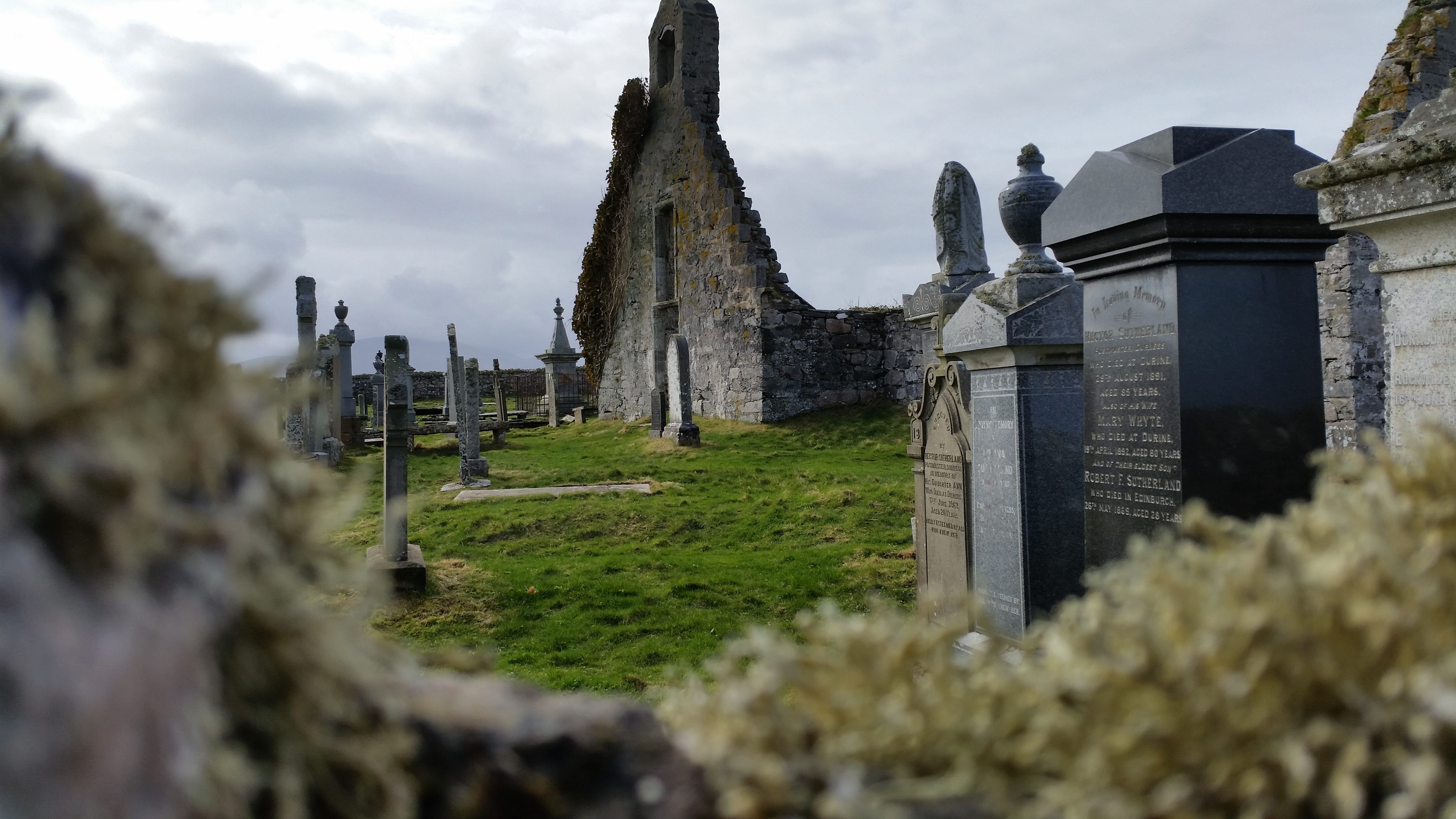 ruin, ancient civilization, cemetery, scotland, building, church ...