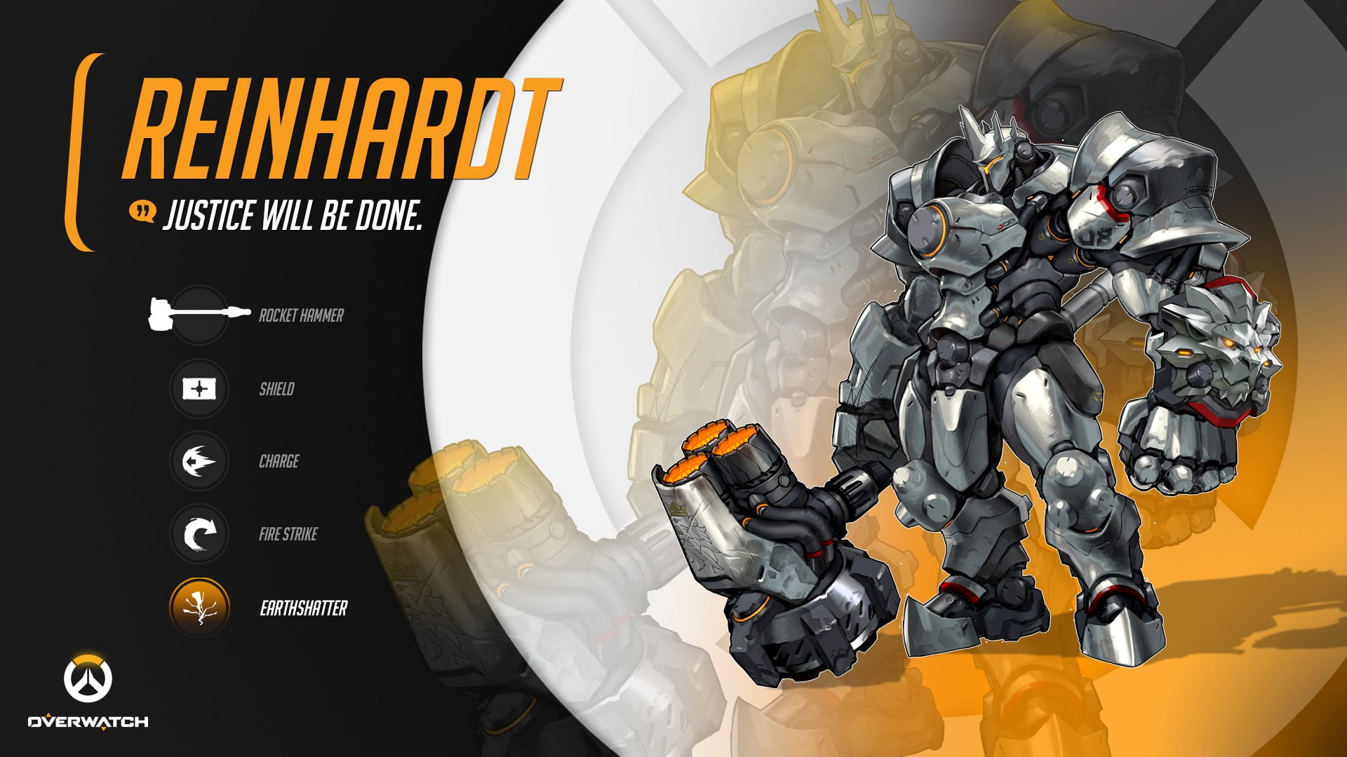 Wallpaper ID 1829166 Reinhardt Overwatch Reinhardt Reinhardt