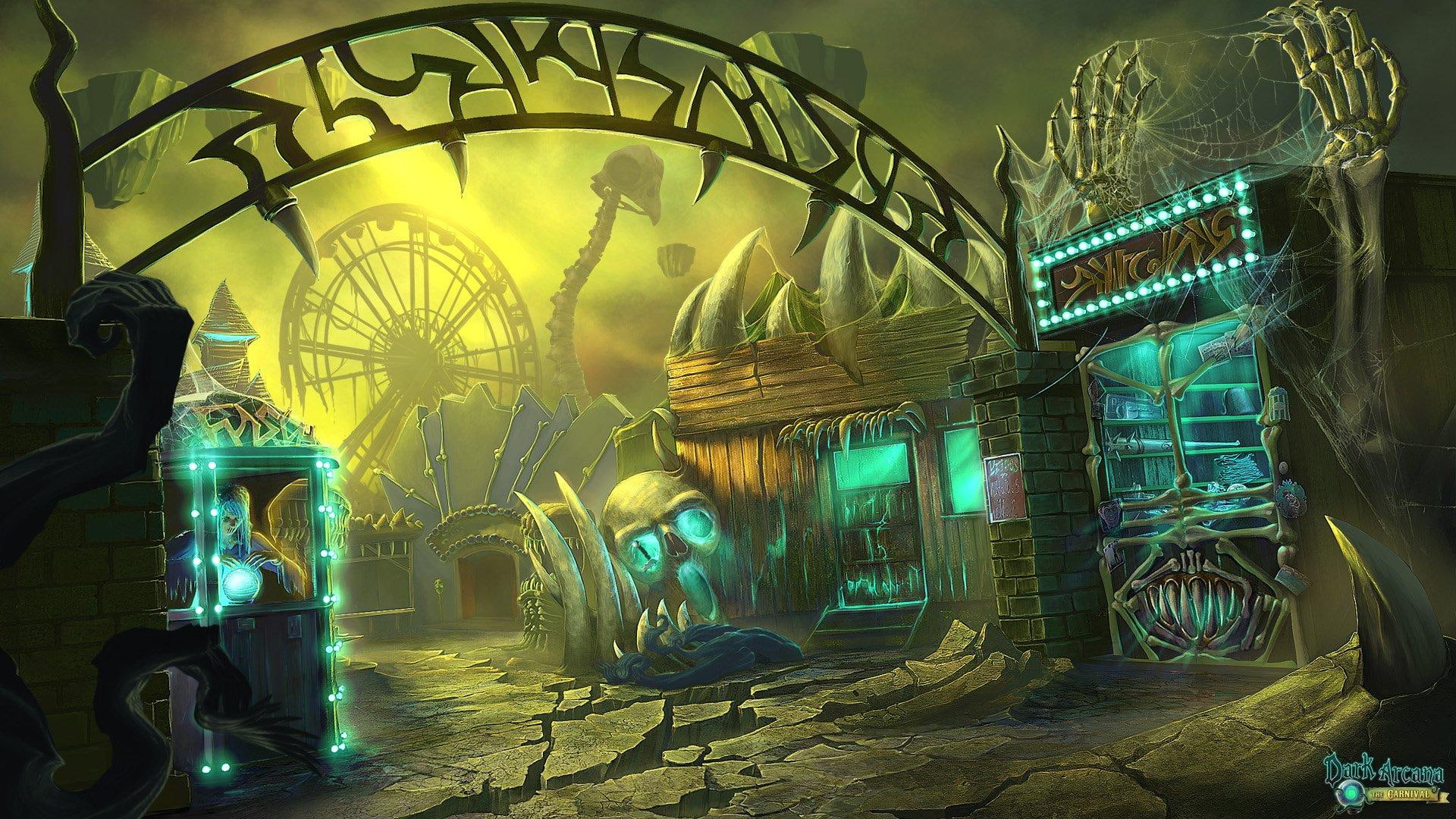 Wallpaper ID: 1844532 / dark, carnival, hidden object, 1080P, arcana ...