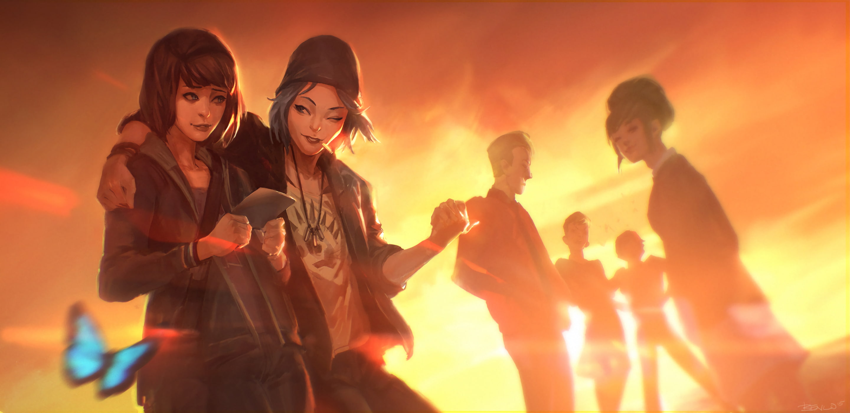 Chloe Price, Warren Graham, Nathan Prescott, Victoria Chase, Kate Marsh ...