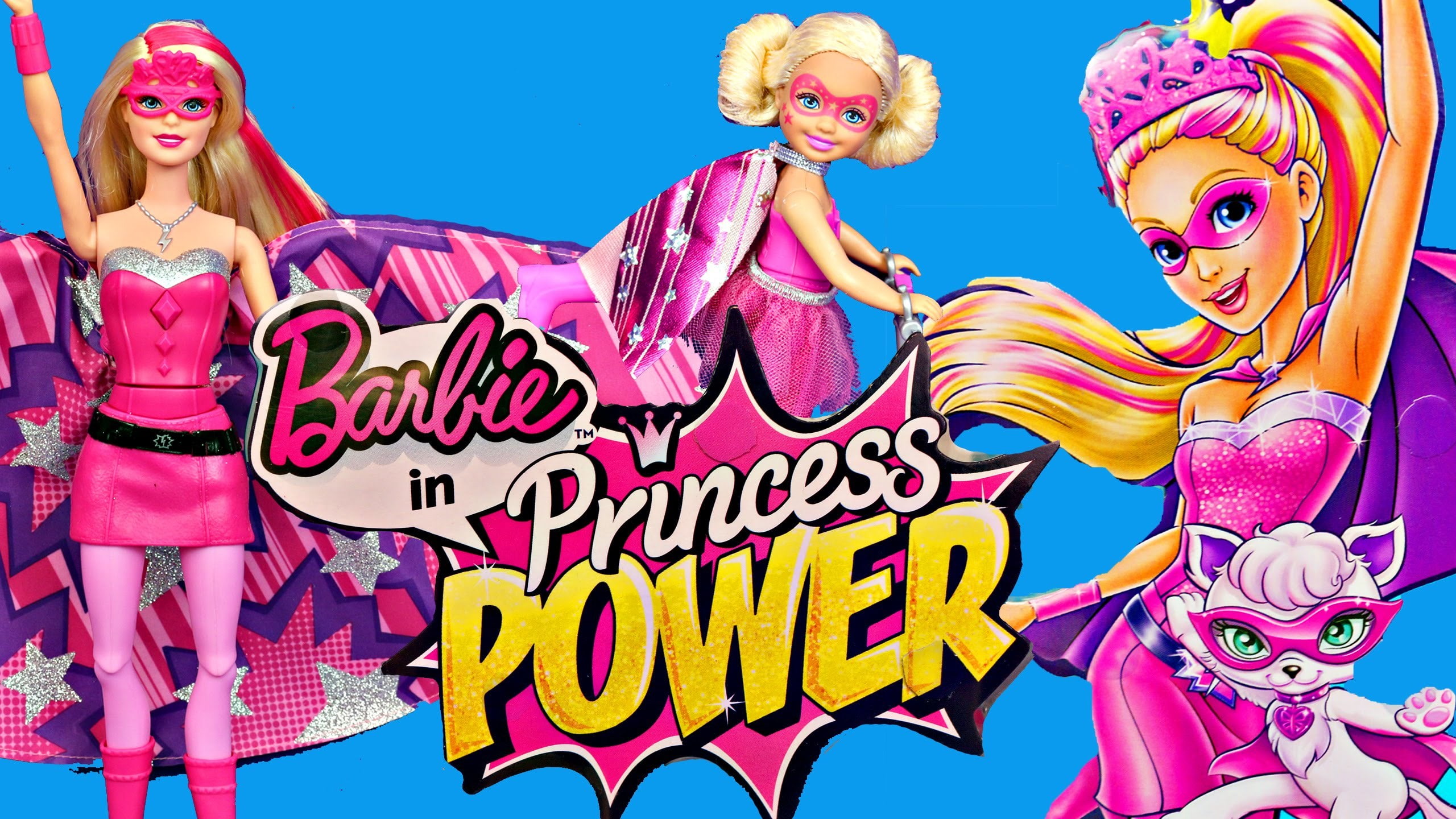 barbie in princess power, 2K HD Wallpaper