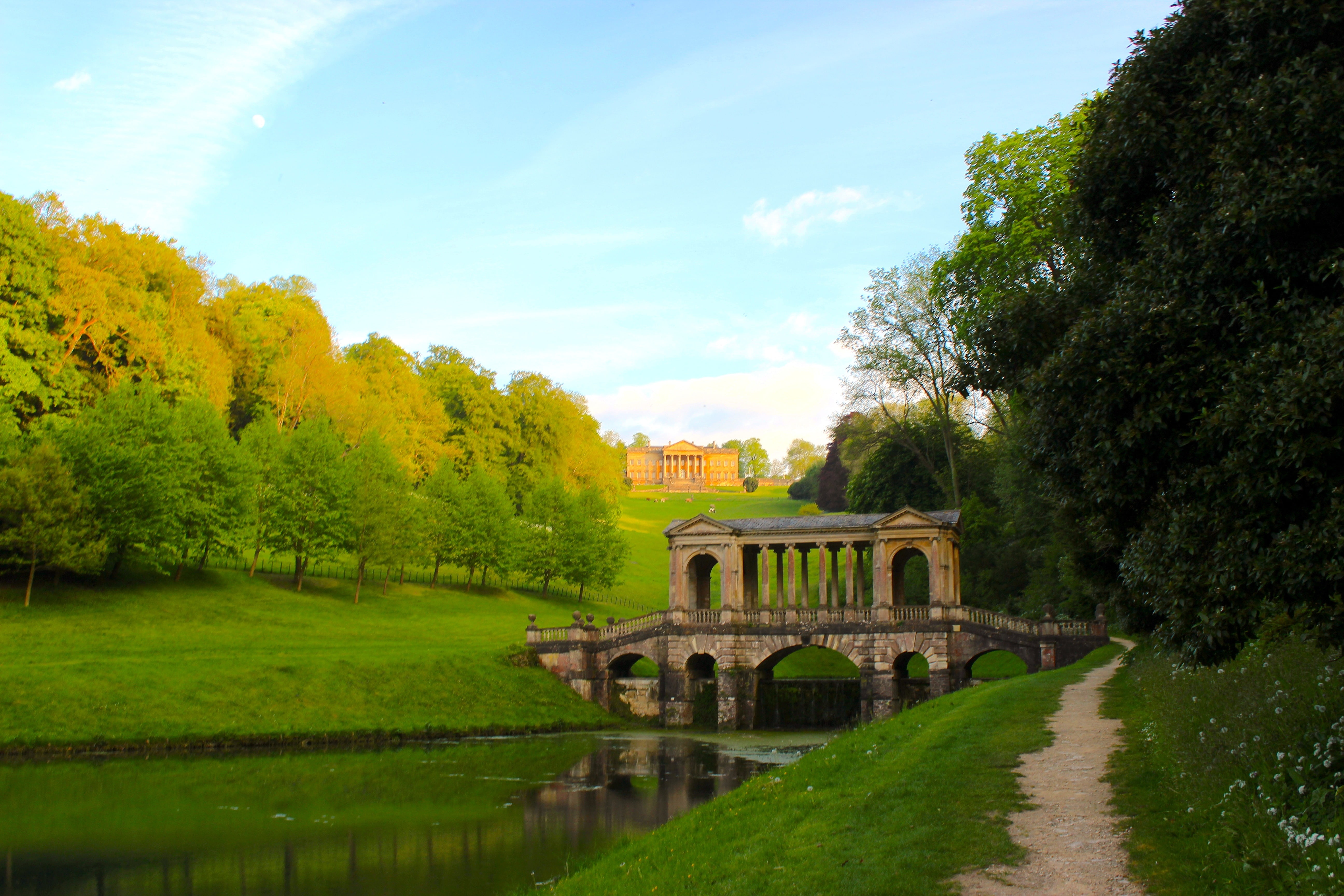 landscape, Bath Spa, 5K, Palladian Bridge HD Wallpaper