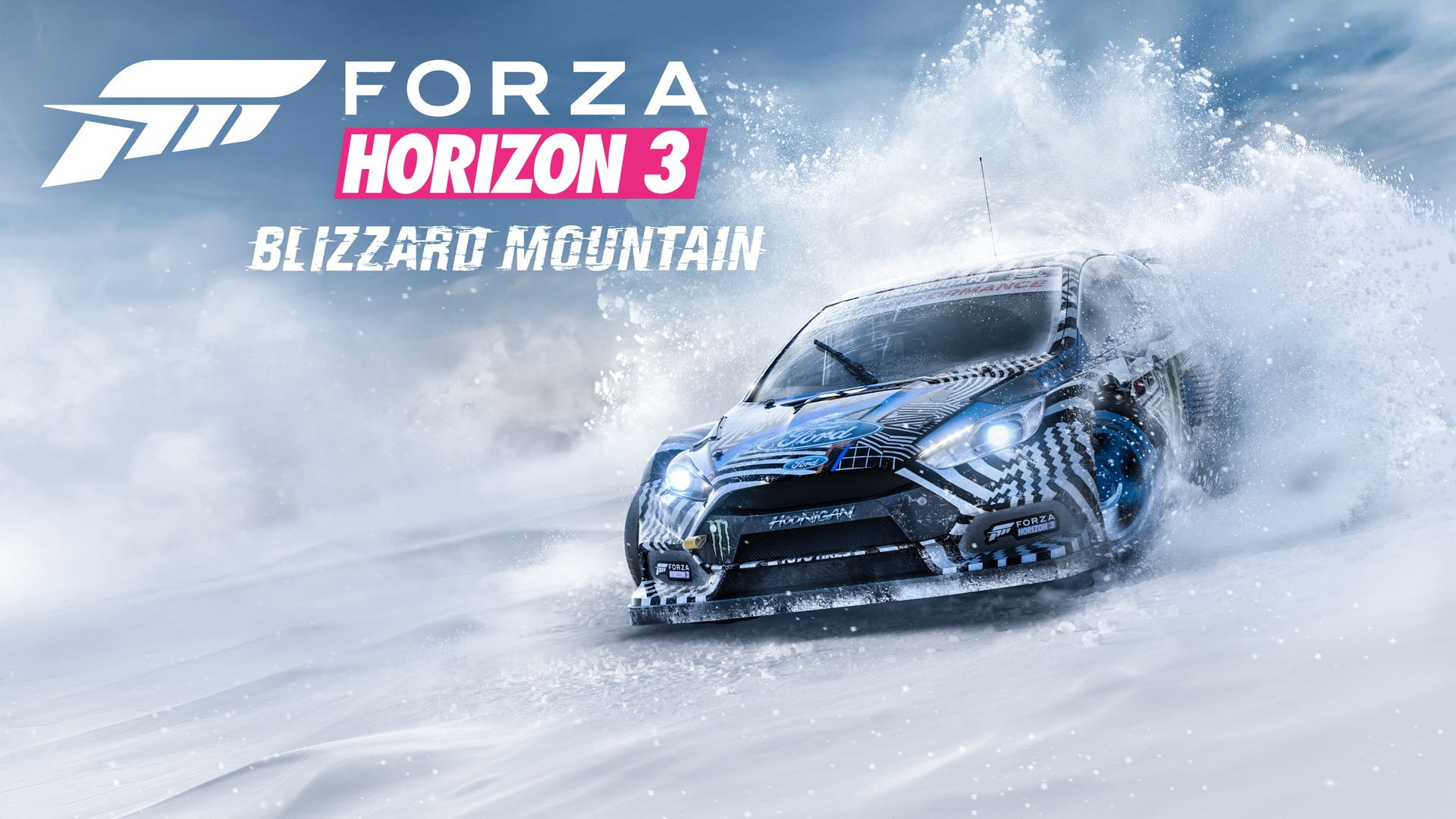 Blizzard mountain iD, Forza Horizon 3, car, snow, 1080P HD Wallpaper