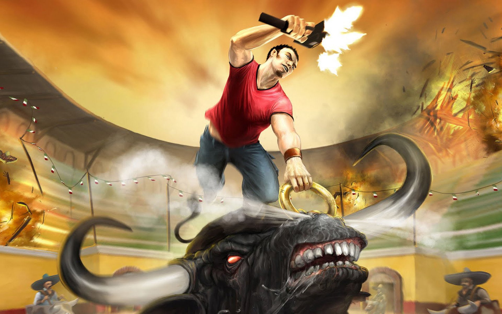 1080P, Total Overdose, Video Game HD Wallpaper