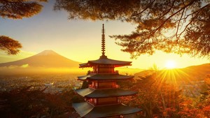 Wallpaper ID: 50163 / churei tower, mount fuji, japan, nature, hd, 4k ...