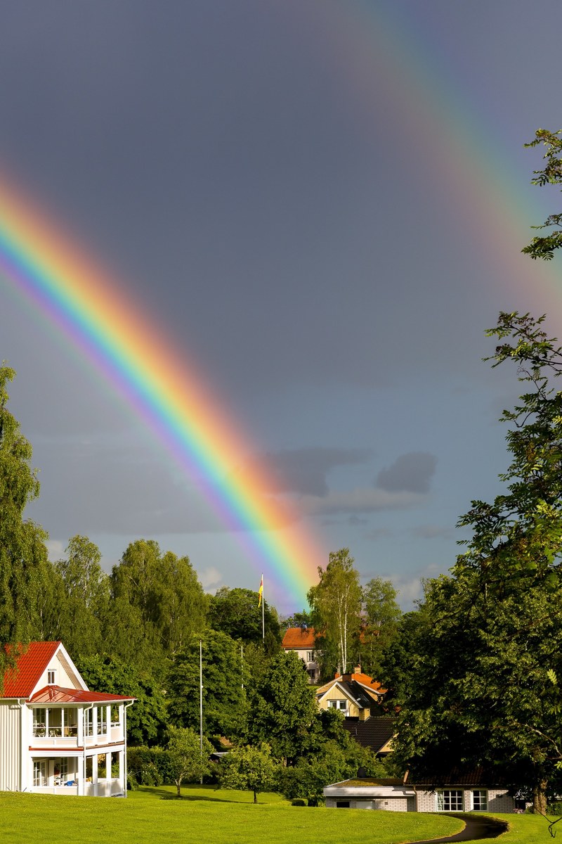 Clear Rainbow 4K Phone Hd Wallpaper