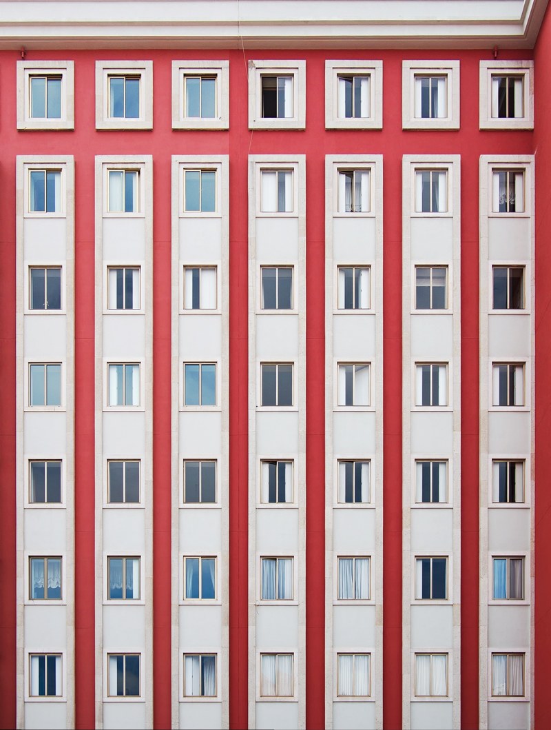 building window pattern and architecture hd, 4k Phone HD Wallpaper