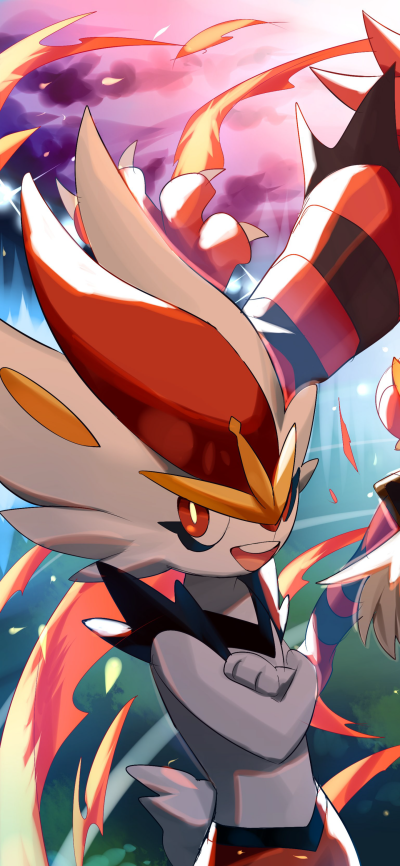 Anime Pokémon, Cinderace (Pokémon), Pokémon Sword And Shield, 1440X3120 ...
