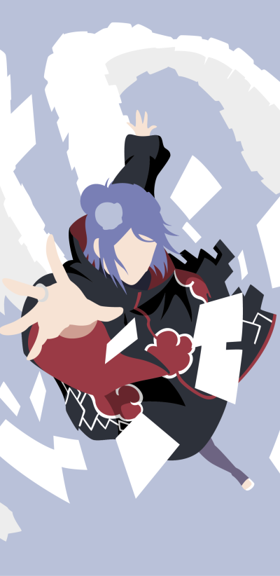 Anime Naruto, Konan (Naruto), 1440x2960 Phone HD Wallpaper