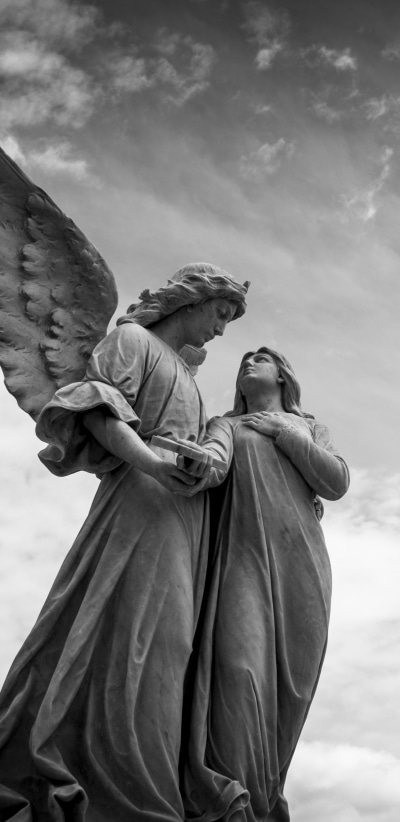 «Angel Statue phone wallpaper» HD Wallpapers