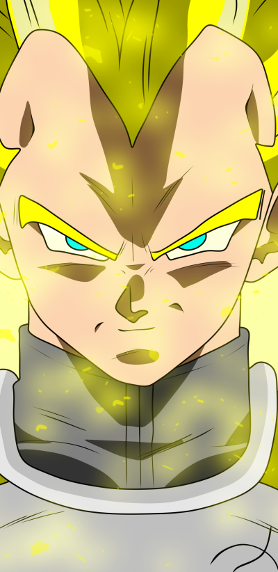 Anime Dragon Ball Super, Super Saiyan, Vegeta (Dragon Ball), 1440x2960 ...