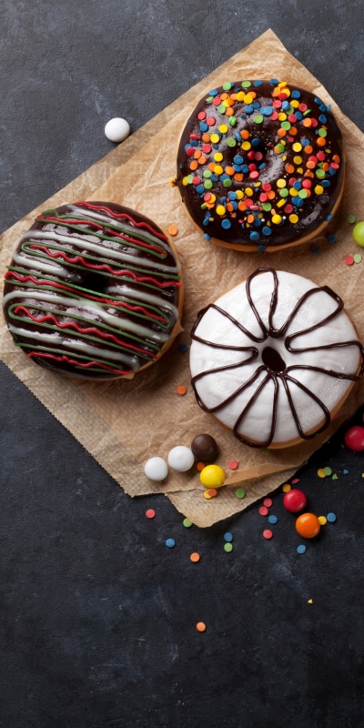 Food Doughnut, Still Life, Sweets, 1440x2880 Phone HD Wallpaper