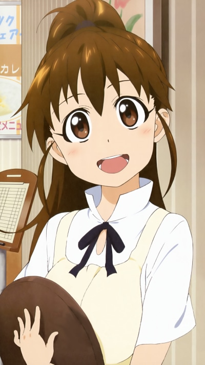 Anime Working!!, Popura Taneshima, 1440x2560 Phone HD Wallpaper