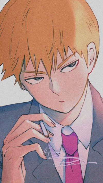 Anime Mob Psycho 100, Arataka Reigen, 1440x2560 Phone HD Wallpaper
