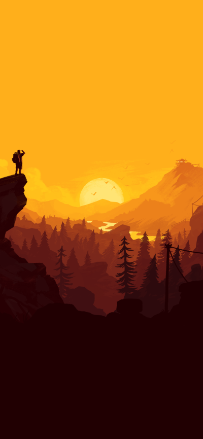 «Firewatch phone wallpaper» HD Wallpapers